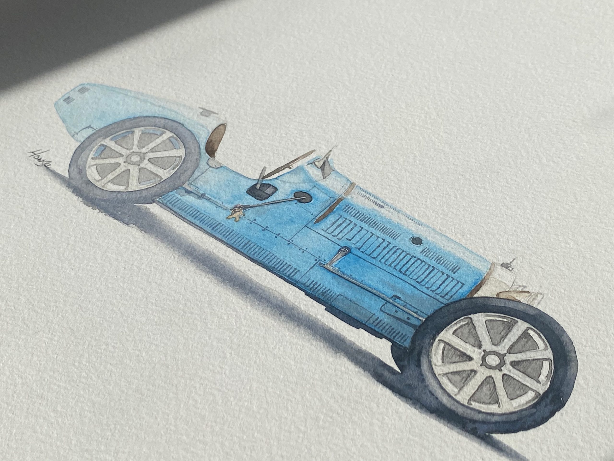 The former McLaren designer whose automotive art gave him a new lease ...