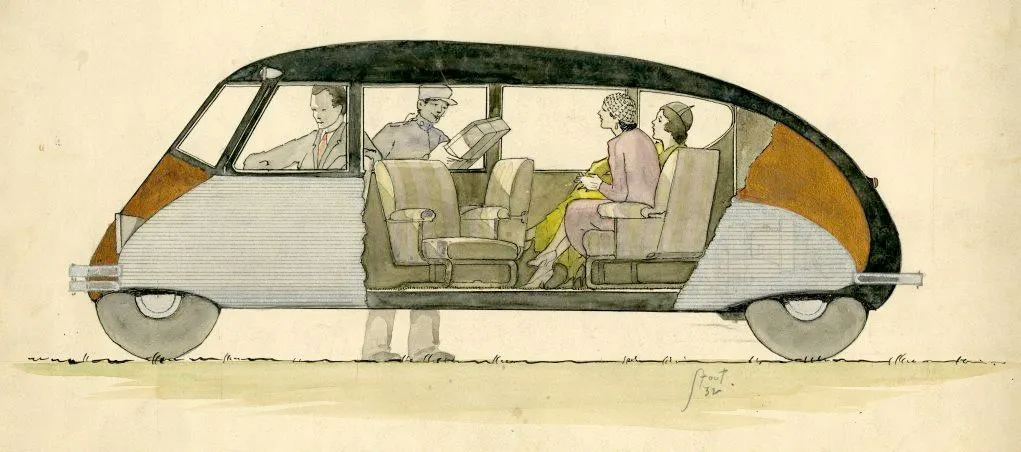 The groundbreaking 1930s Stout Scarab was the first—and coolest—minivan ...