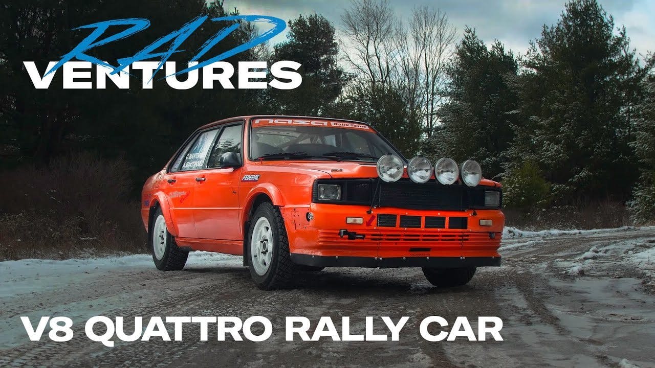 V8 Quattro Rally: Audi's Ultimate Send-It Machine | RadVentures ...