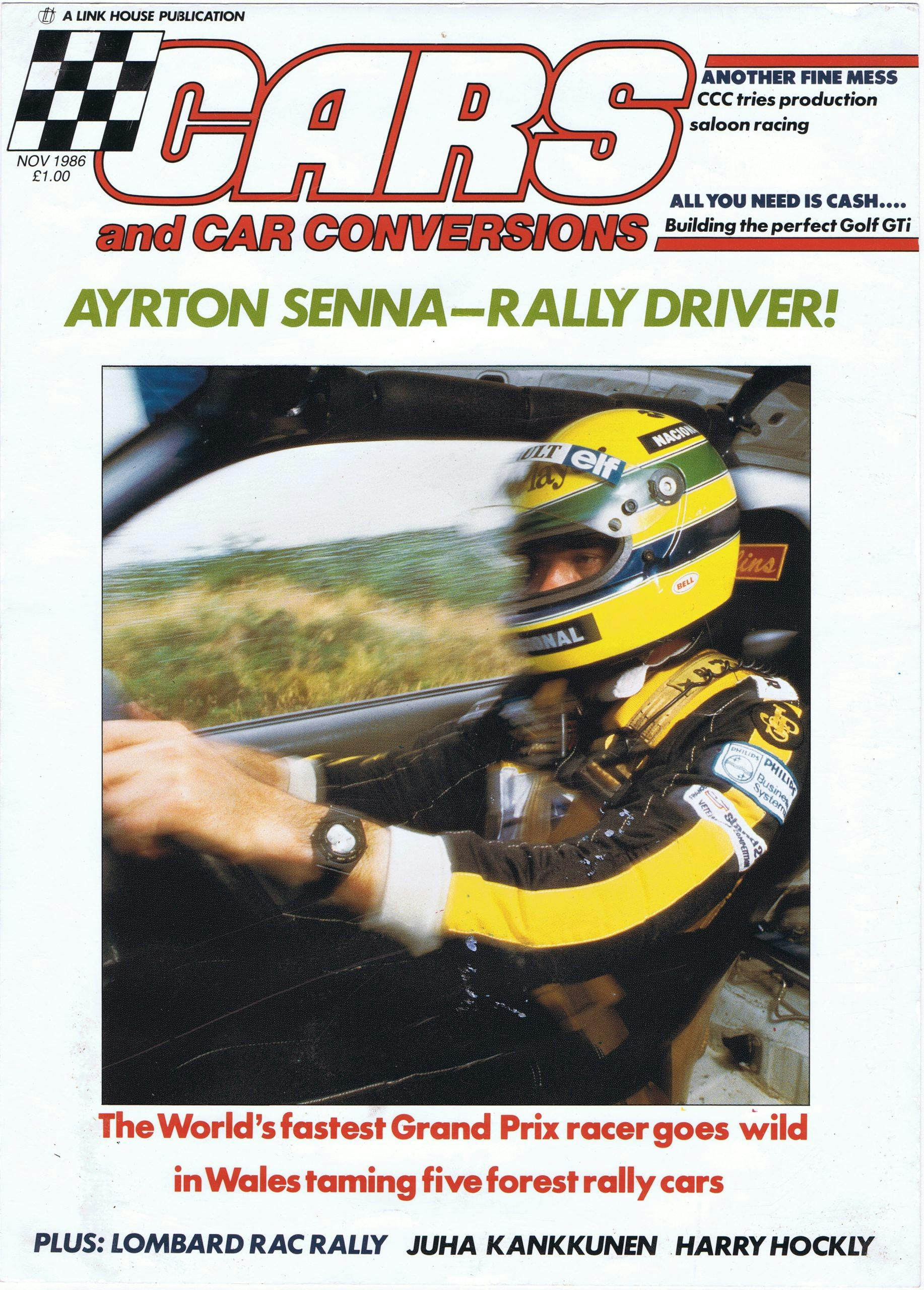 I was there the day Ayrton Senna went rallying - Hagerty Media