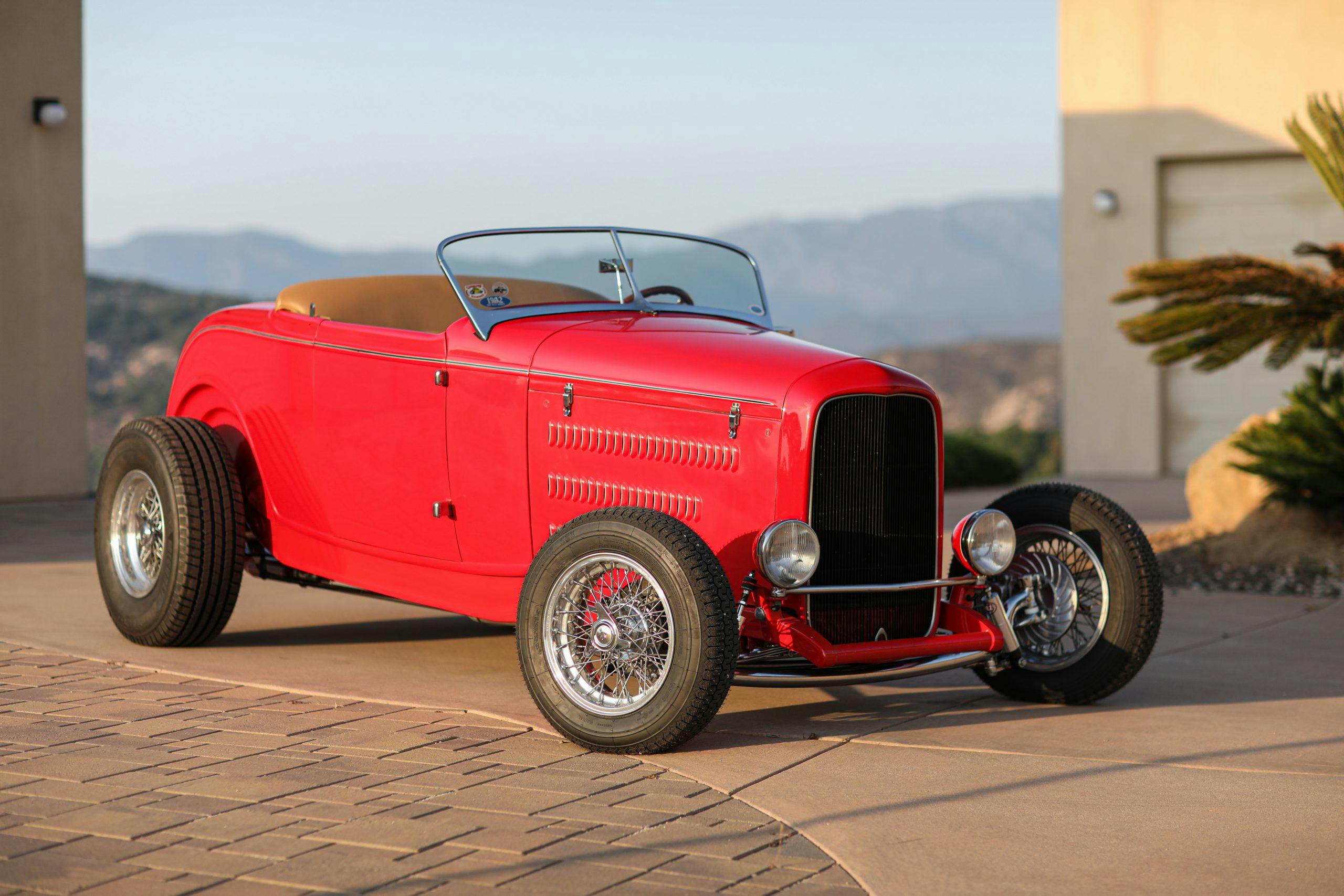 Maranello Mashup: The Ferrari-powered Deuce that became '70s hot rod ...