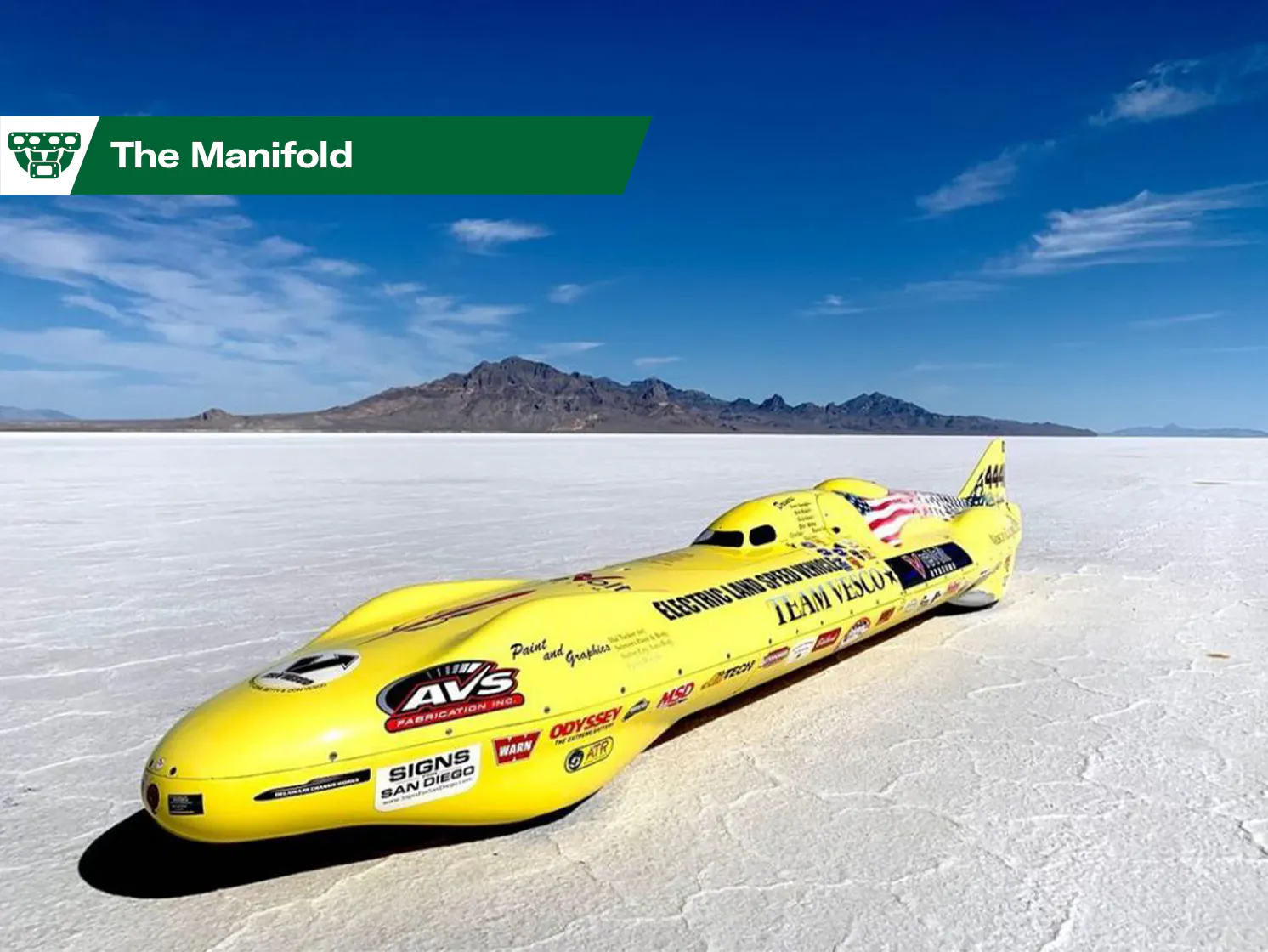 Watch a ’50s streamliner become the world’s fastest EV, F1 to adopt e ...