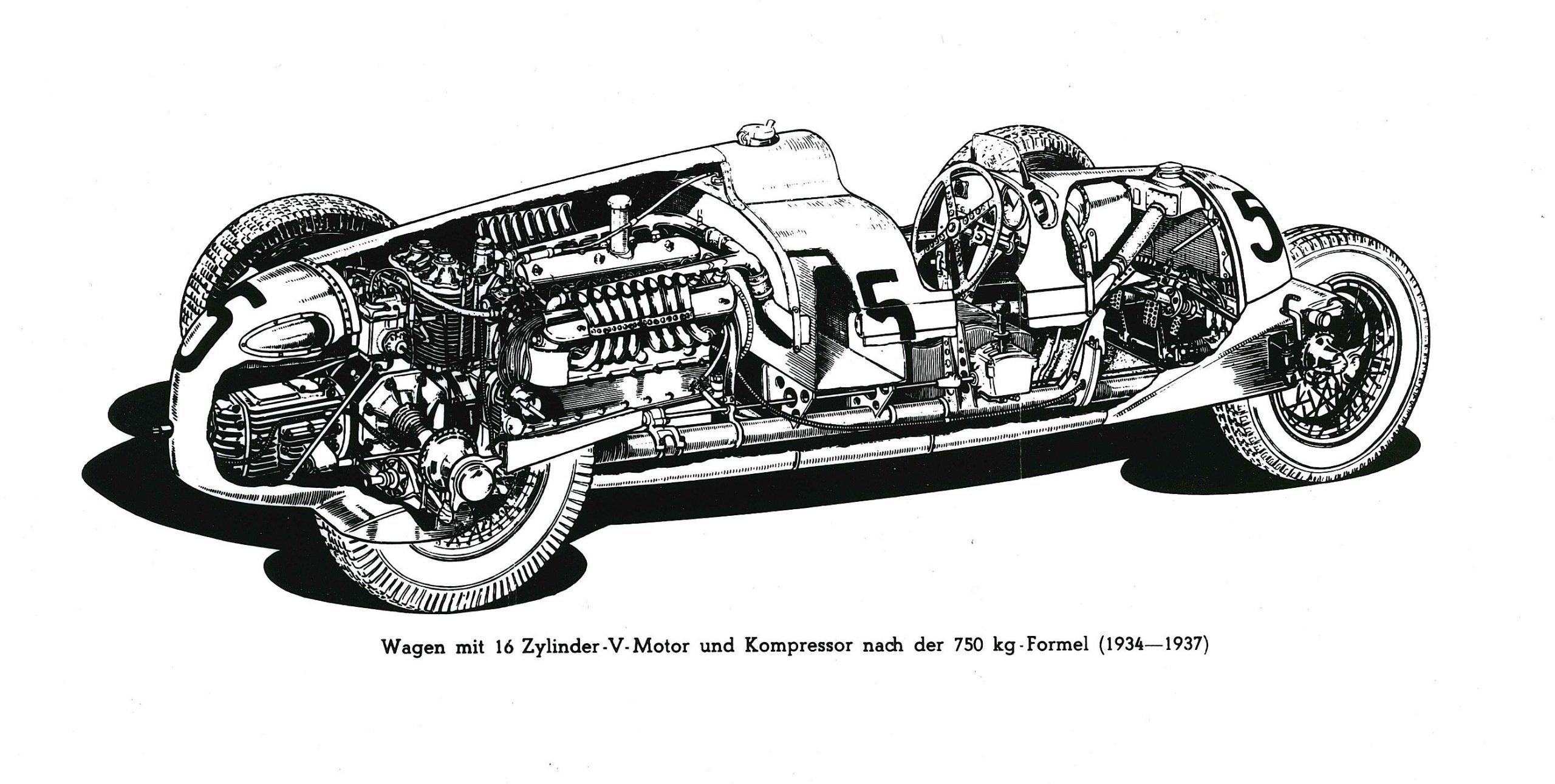 16 cylinders and 270 mph, in 1938: The Auto Union V-16 was an audacious ...