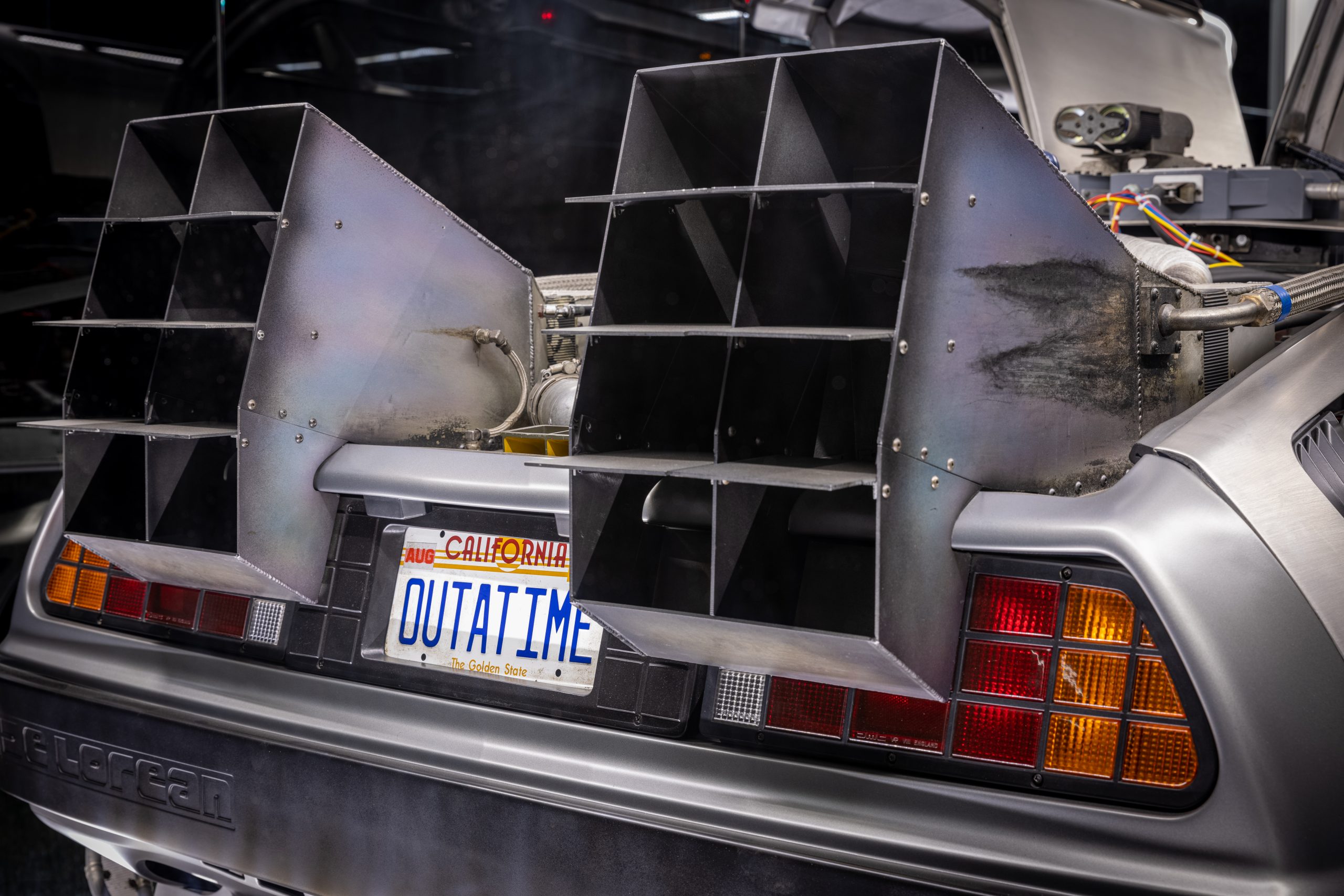 Back to the Future DeLorean back in the spotlight in star-studded ...