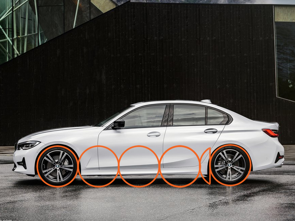 Car Design Fundamentals: Wheelbase, overhangs, and the crucial side ...