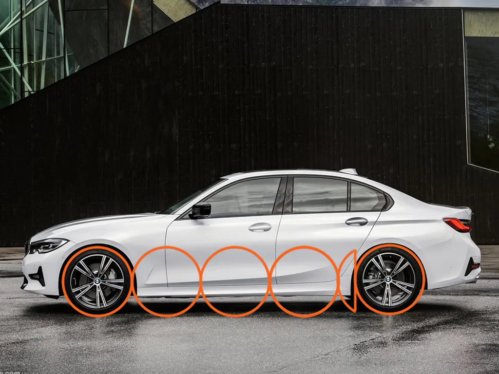 Car Design Fundamentals: Wheelbase, overhangs, and the crucial side ...