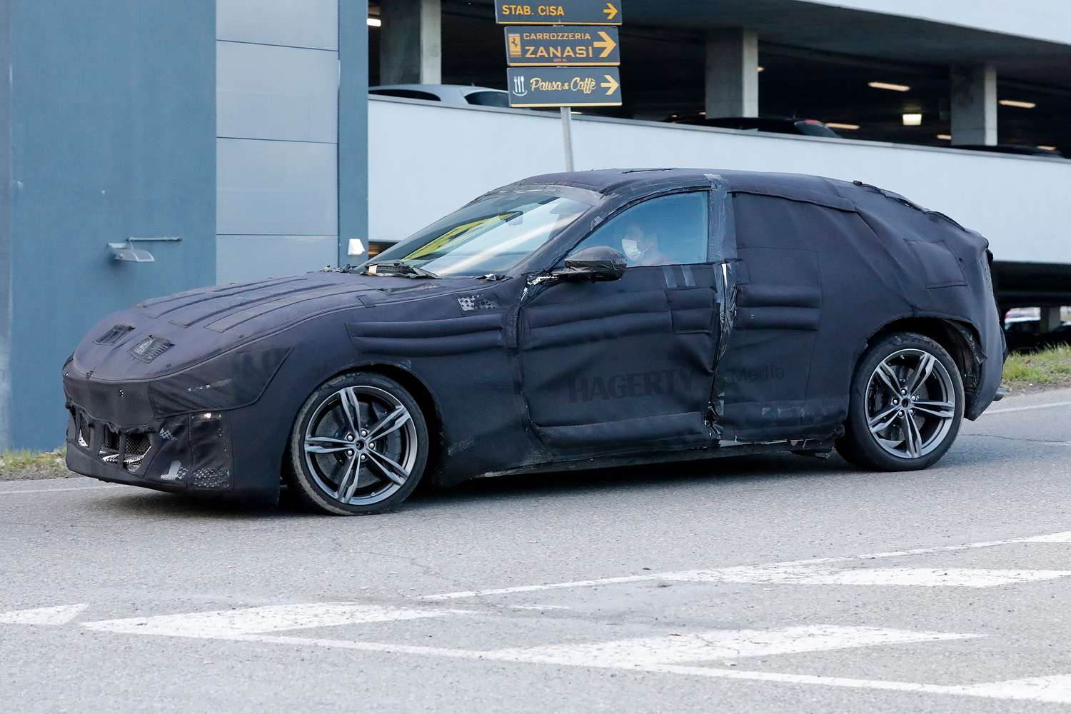 Ferrari’s Purosangue pseudo-SUV dons production bodywork for the first ...