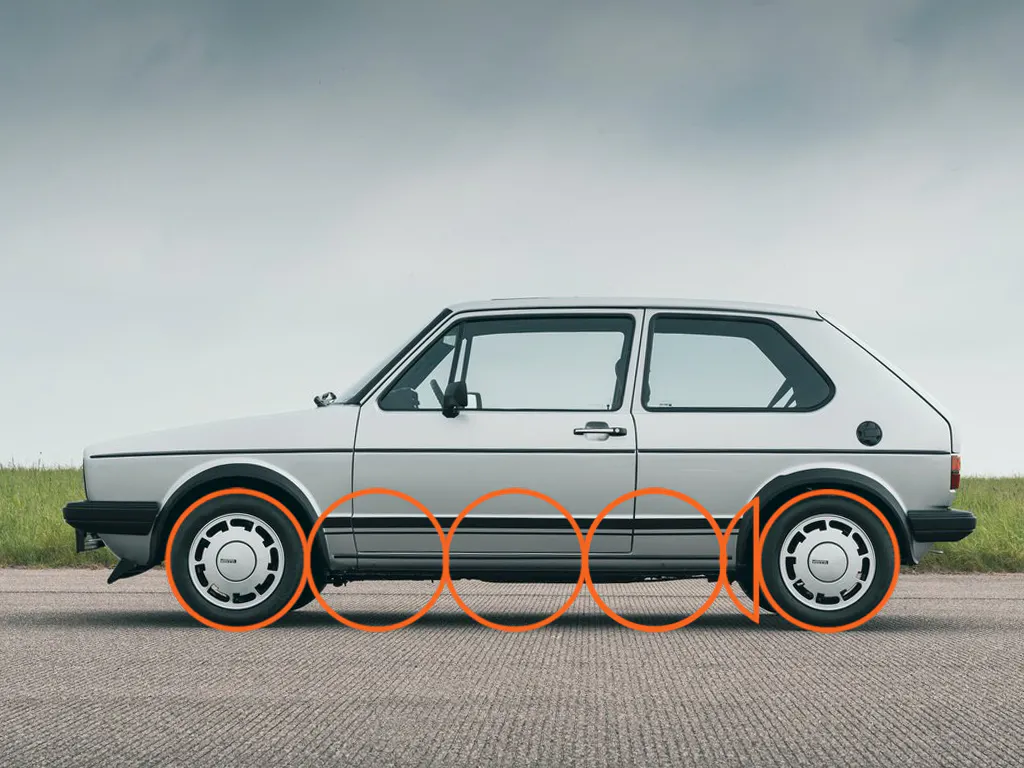 Car Design Fundamentals: Wheelbase, overhangs, and the crucial side ...