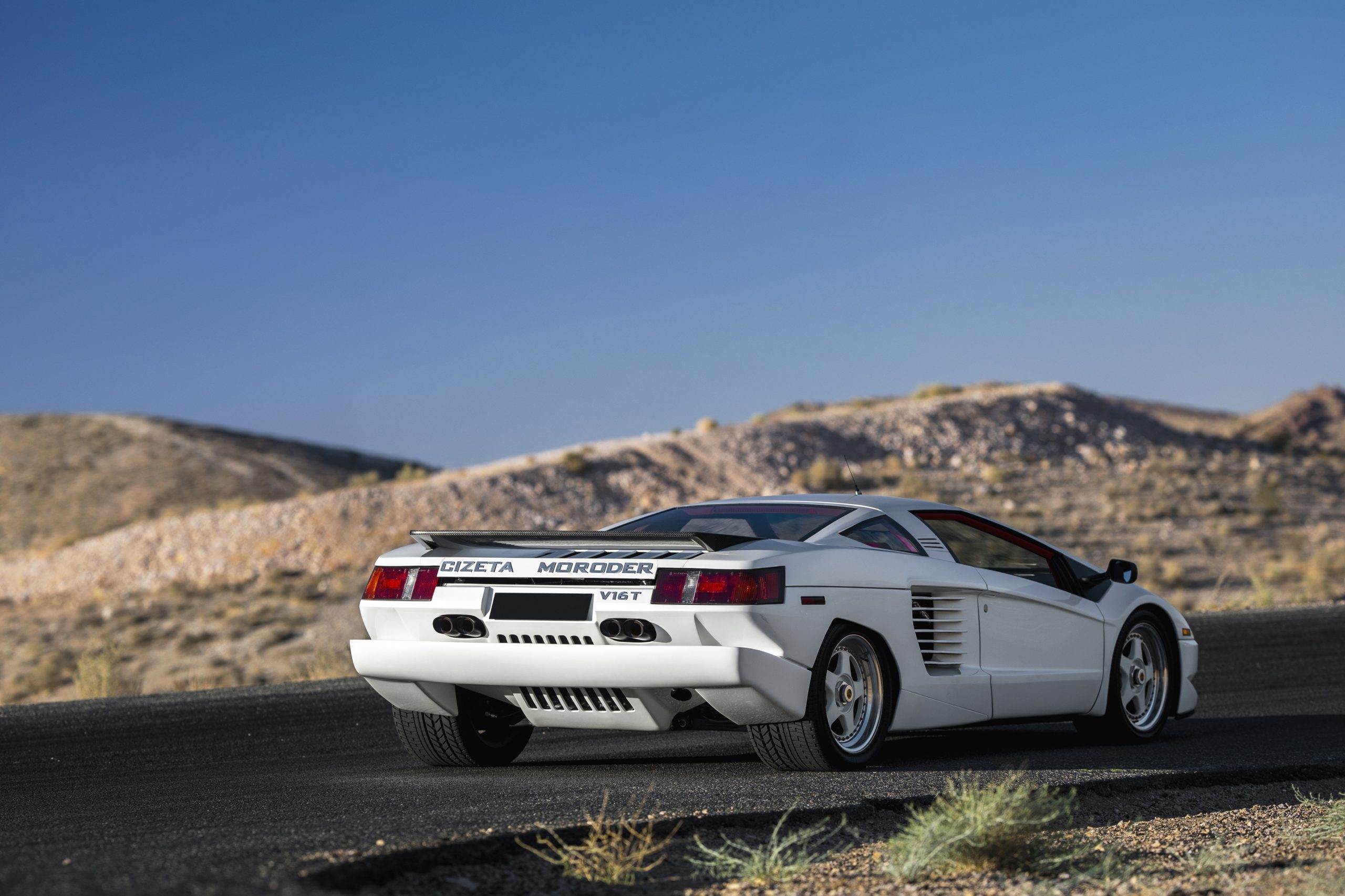 The original Cizeta-Moroder prototype is a one-off V-16 oddity ...