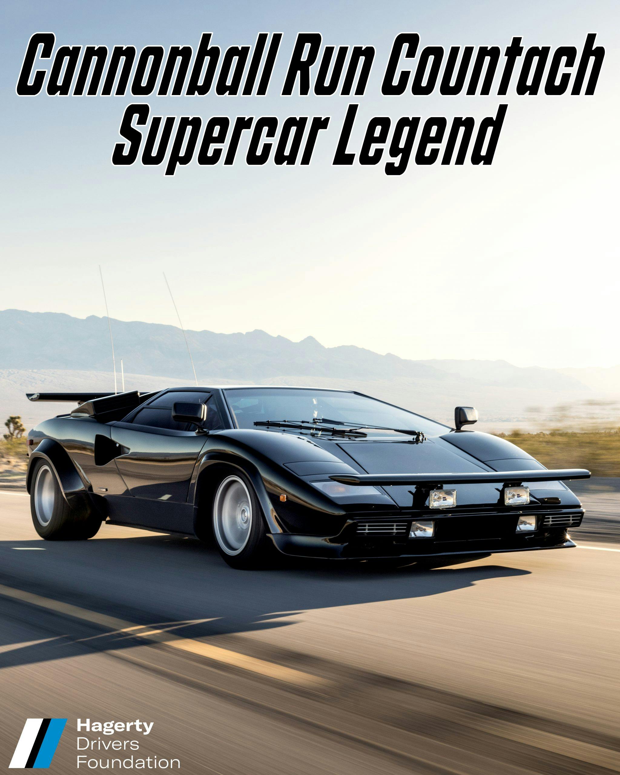 Cannonball Run Countach roars back into the spotlight, just as it did ...