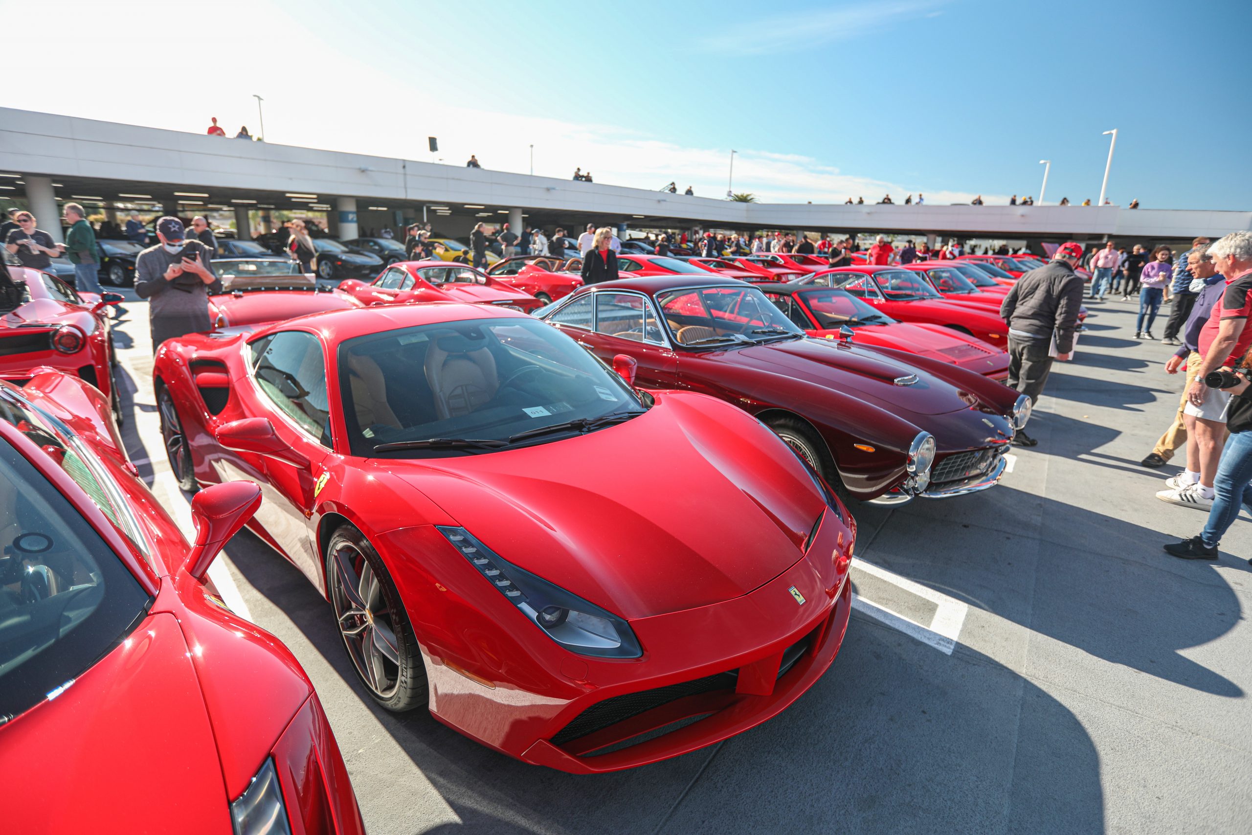 Cruise-in celebrating 75 years of Ferrari was a sea of red, and then ...