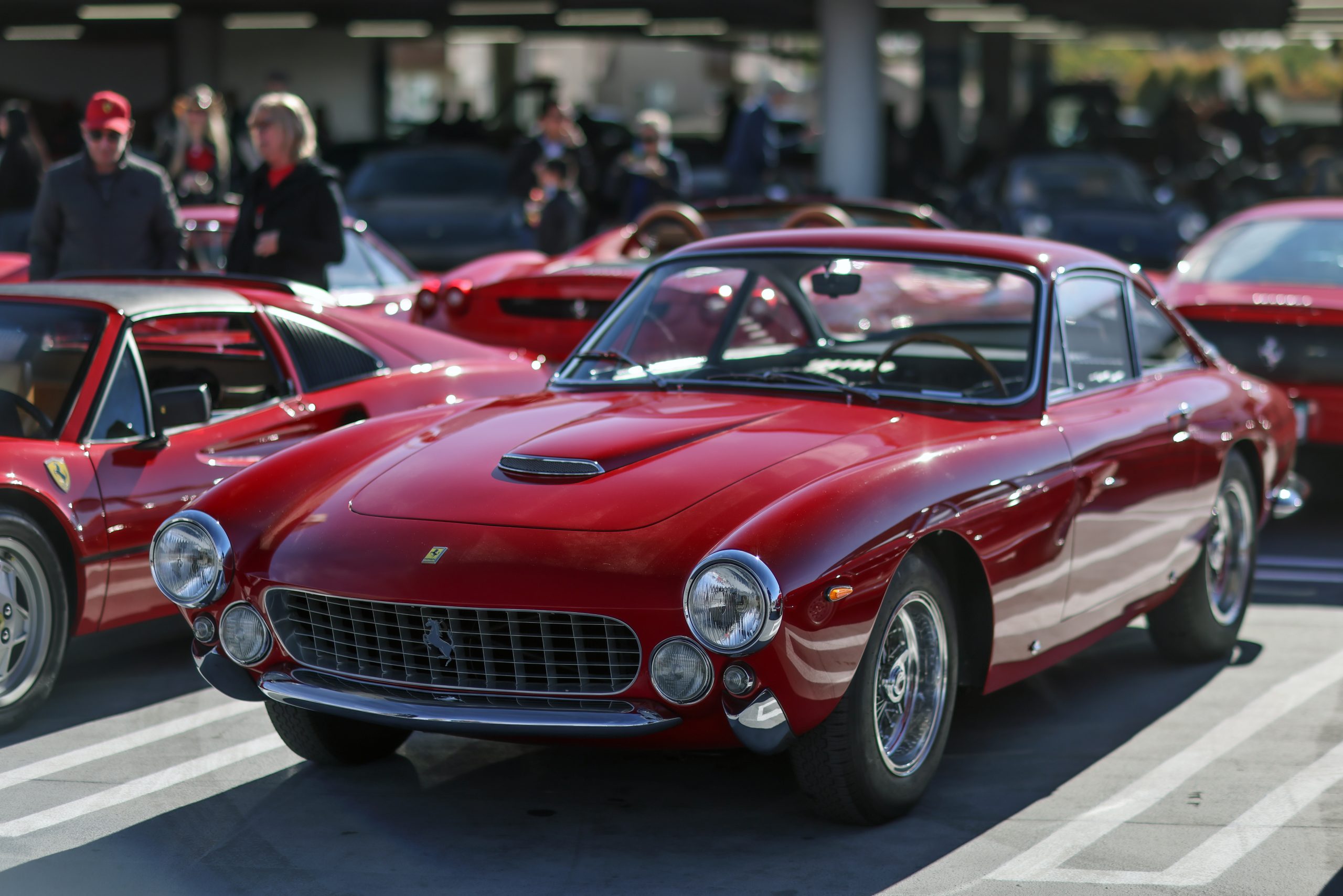 Cruise-in celebrating 75 years of Ferrari was a sea of red, and then ...