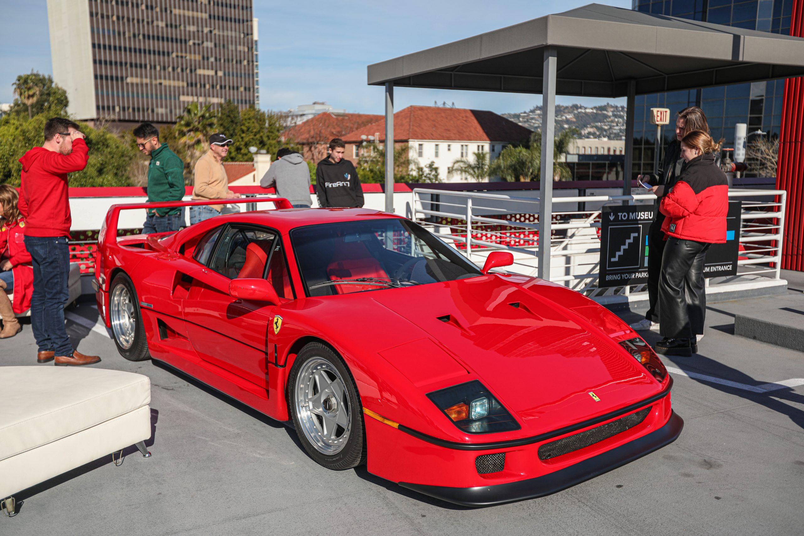 Cruise-in celebrating 75 years of Ferrari was a sea of red, and then ...