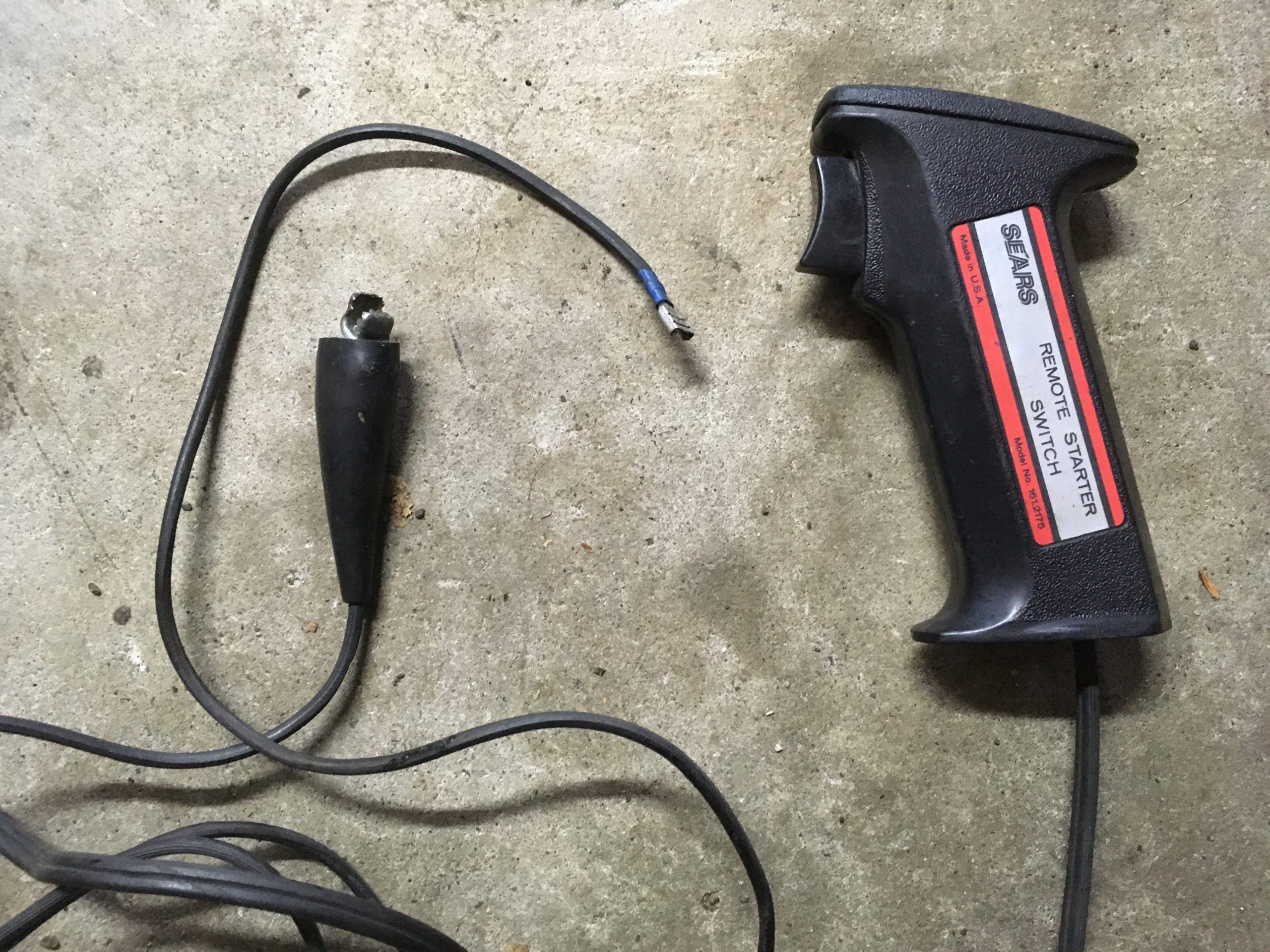 If you work on old cars, a remote starter switch is worth every penny ...