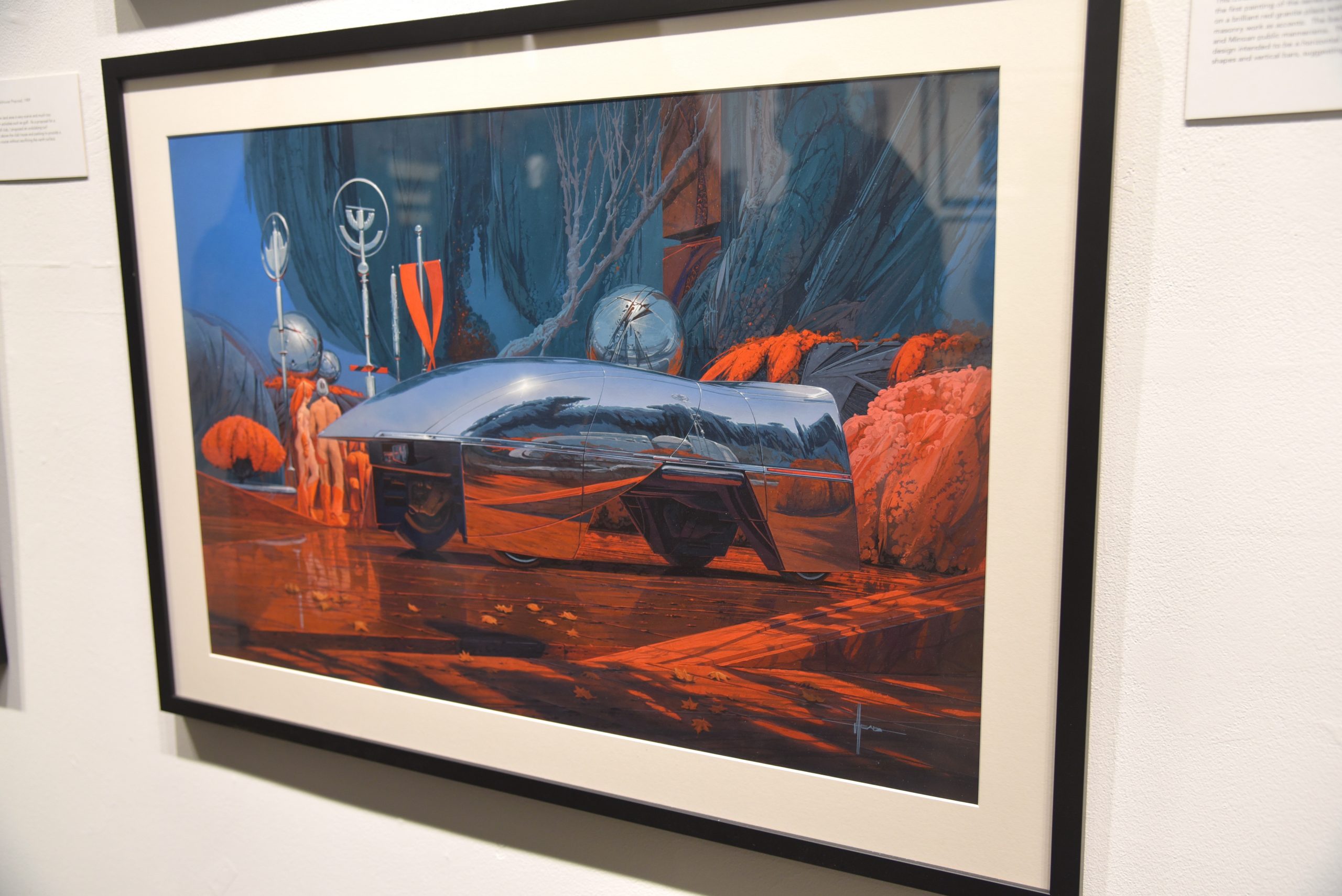 Syd Mead exhibit in SoCal honors his sunny vision of the future ...