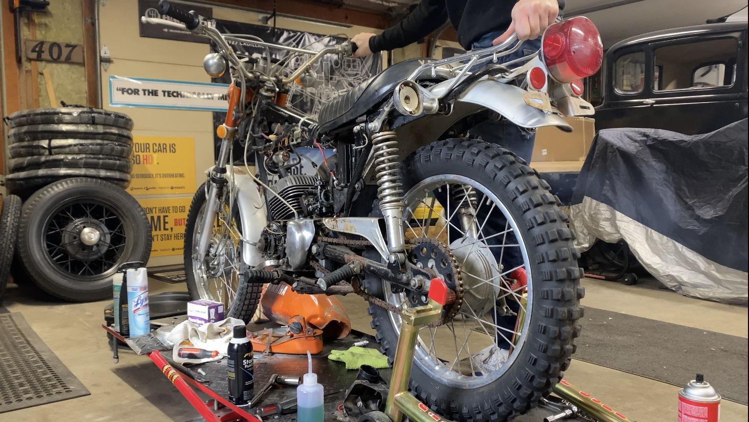 Project AT1: Turning a barn-find bike into a minimum viable product ...