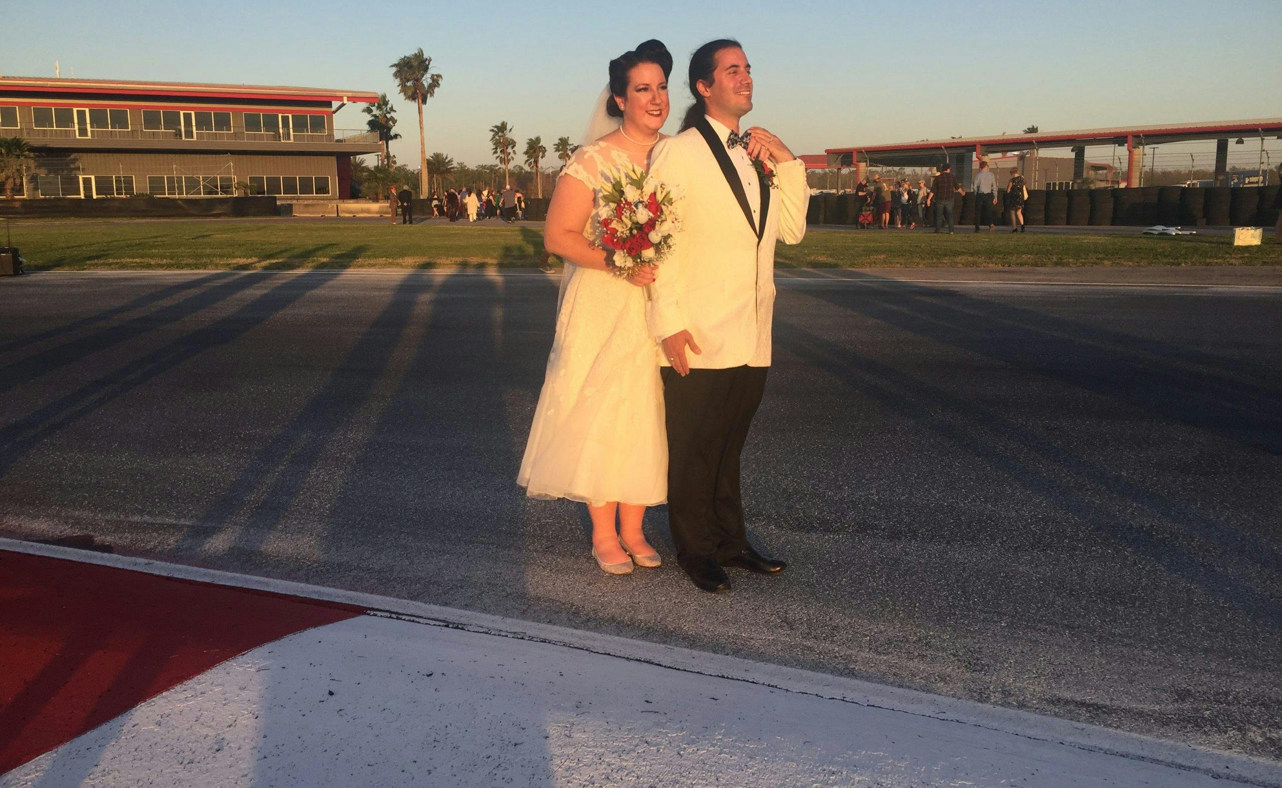 A storybook wedding ... on a racetrack - Hagerty Media