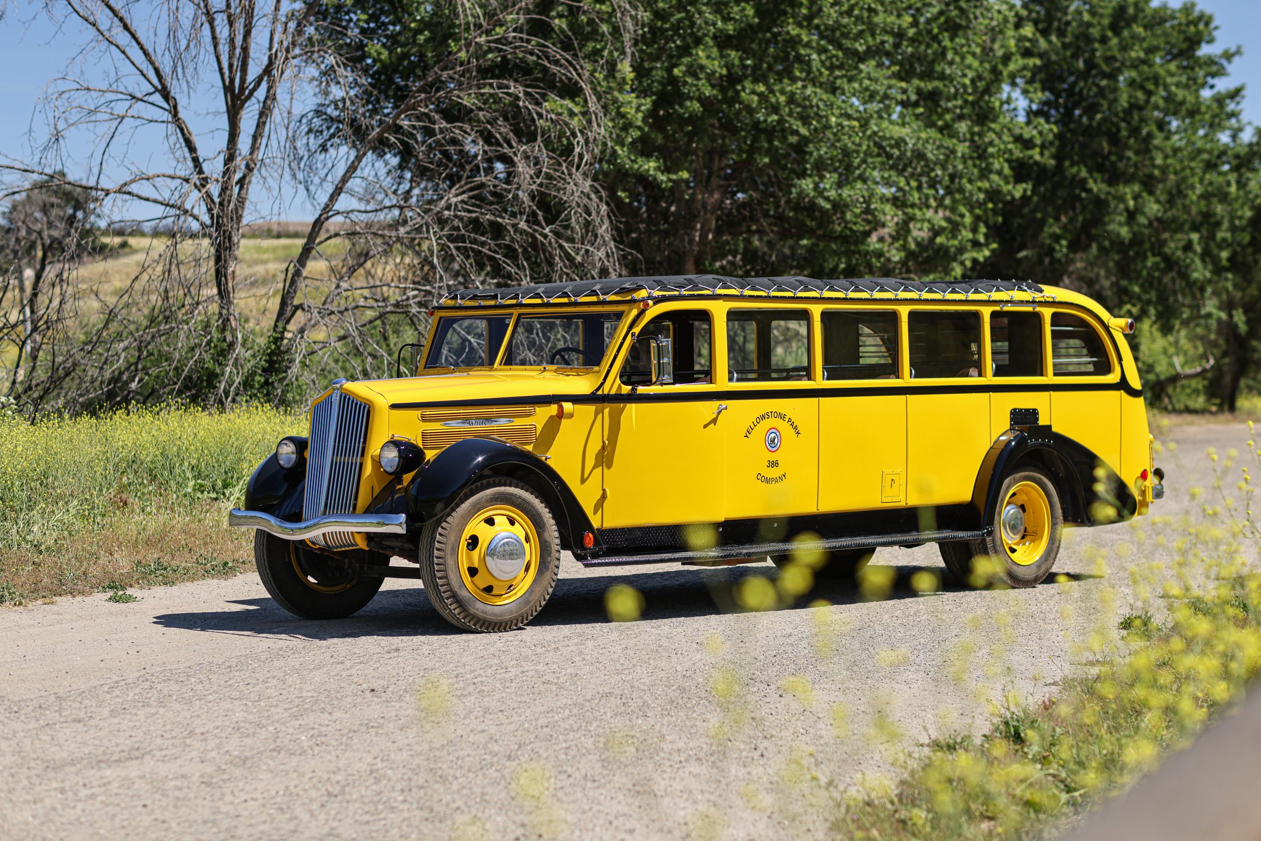 On Yellowstone’s 150th anniversary, we drive a 1936 bus that toured the ...
