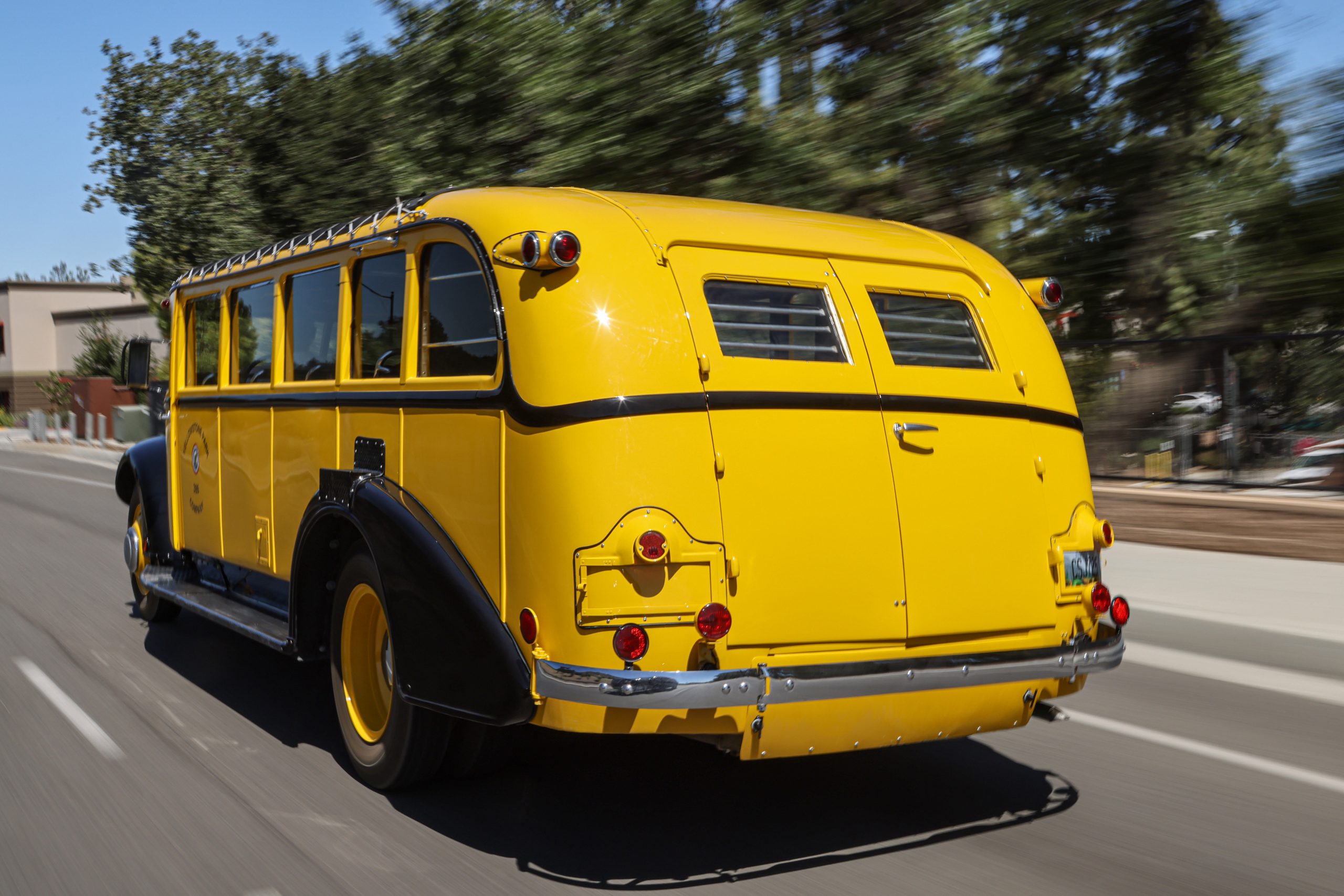 On Yellowstone’s 150th anniversary, we drive a 1936 bus that toured the ...