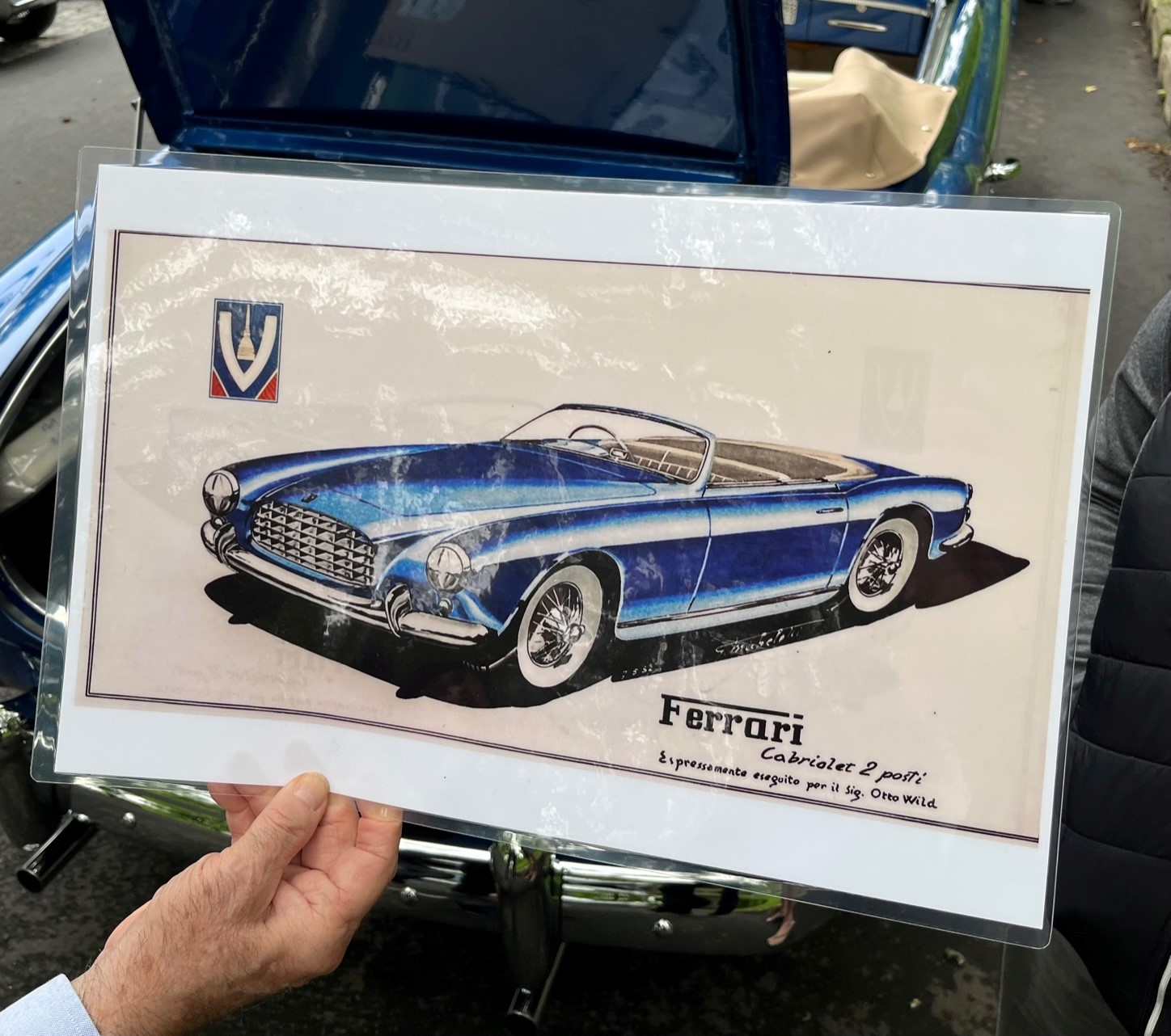 Vignale-bodied 1952 Ferrari 342 America is a star at Greenwich—and ...