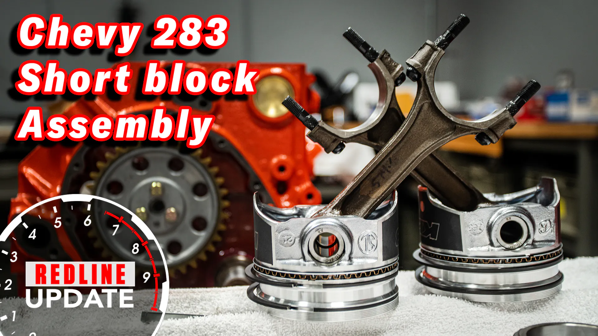 Cams, Cranks, and Pistons: Assembling the short-block of our 283 ...