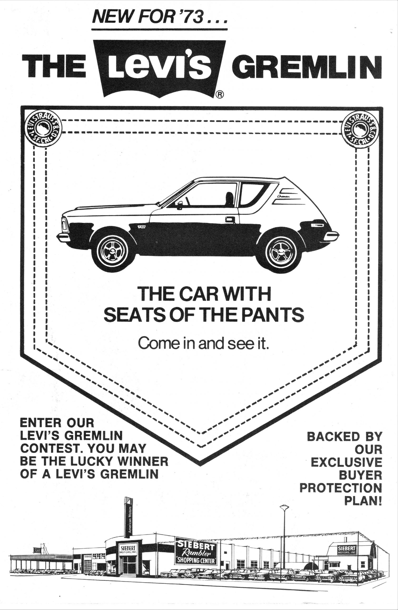 The Levi's AMC Gremlin wasn't just quirky—it fashioned a movement ...