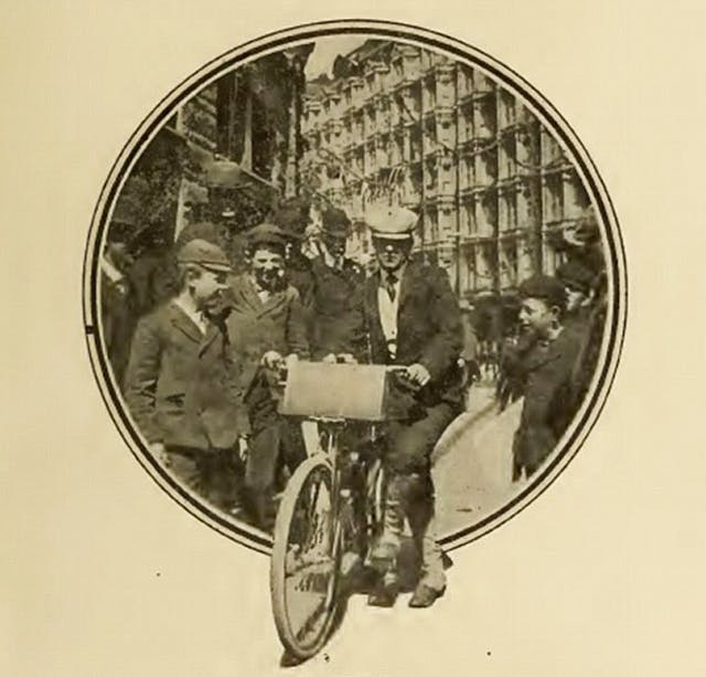 The first motorized vehicle to cross the U.S. wasn’t a car—it was a ...