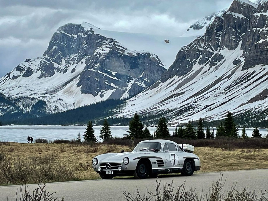 9000 miles in, this 300SL’s continental flight is only halfway over ...