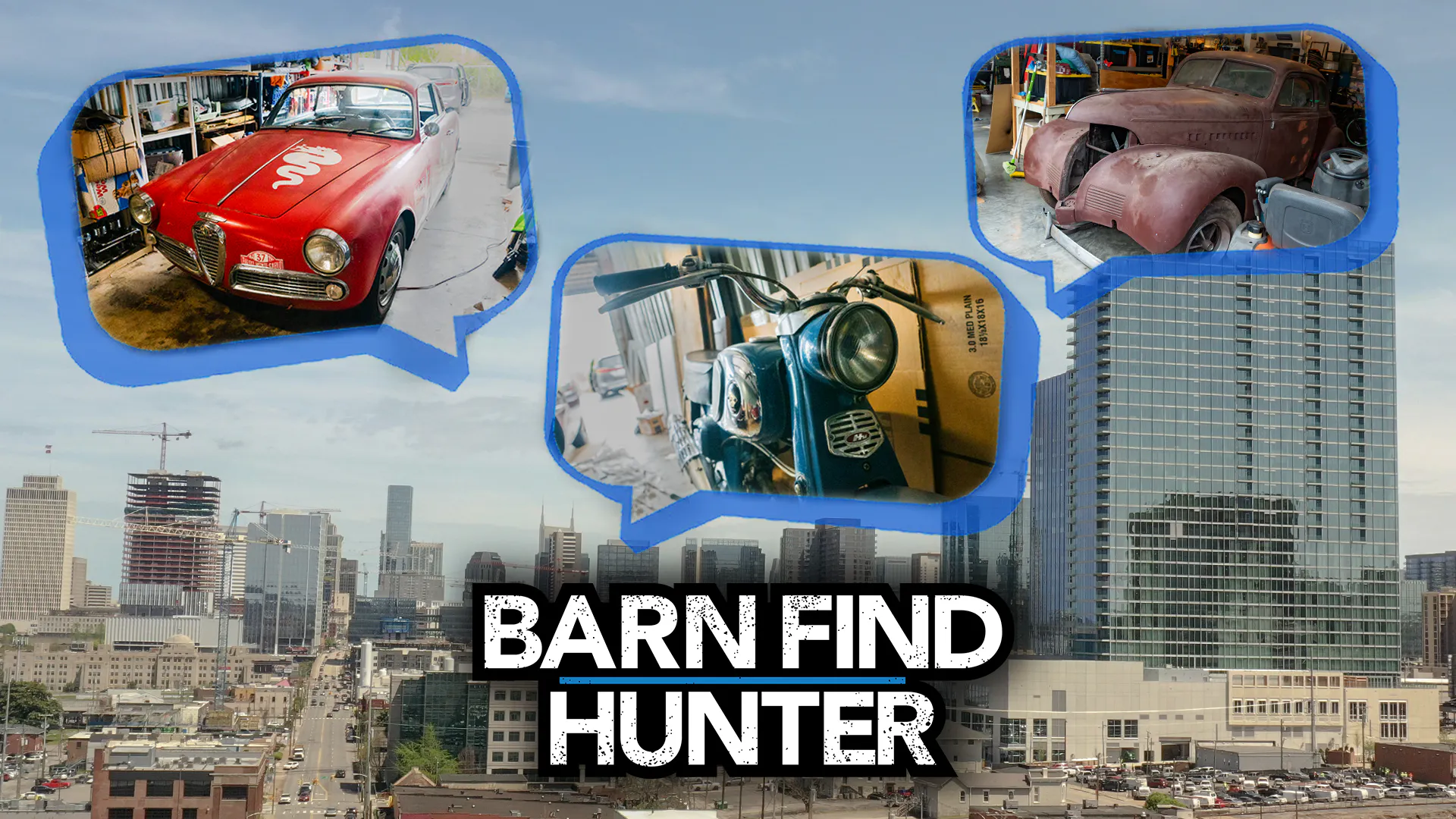 Get the latest episodes of Barn Find Hunter from Hagerty Media