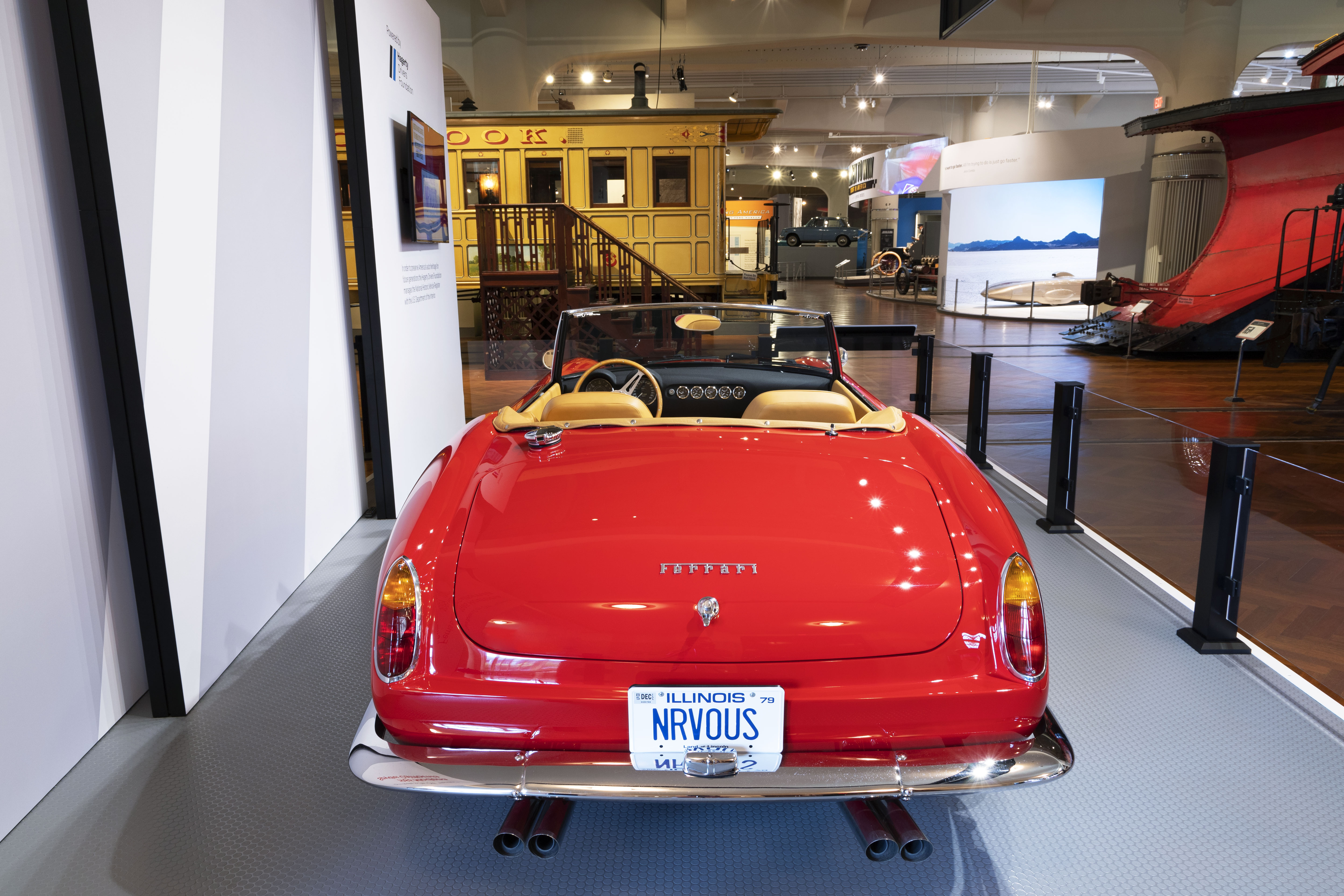 "Ferrari" from "Ferris Bueller" kicks off rotating display of National ...