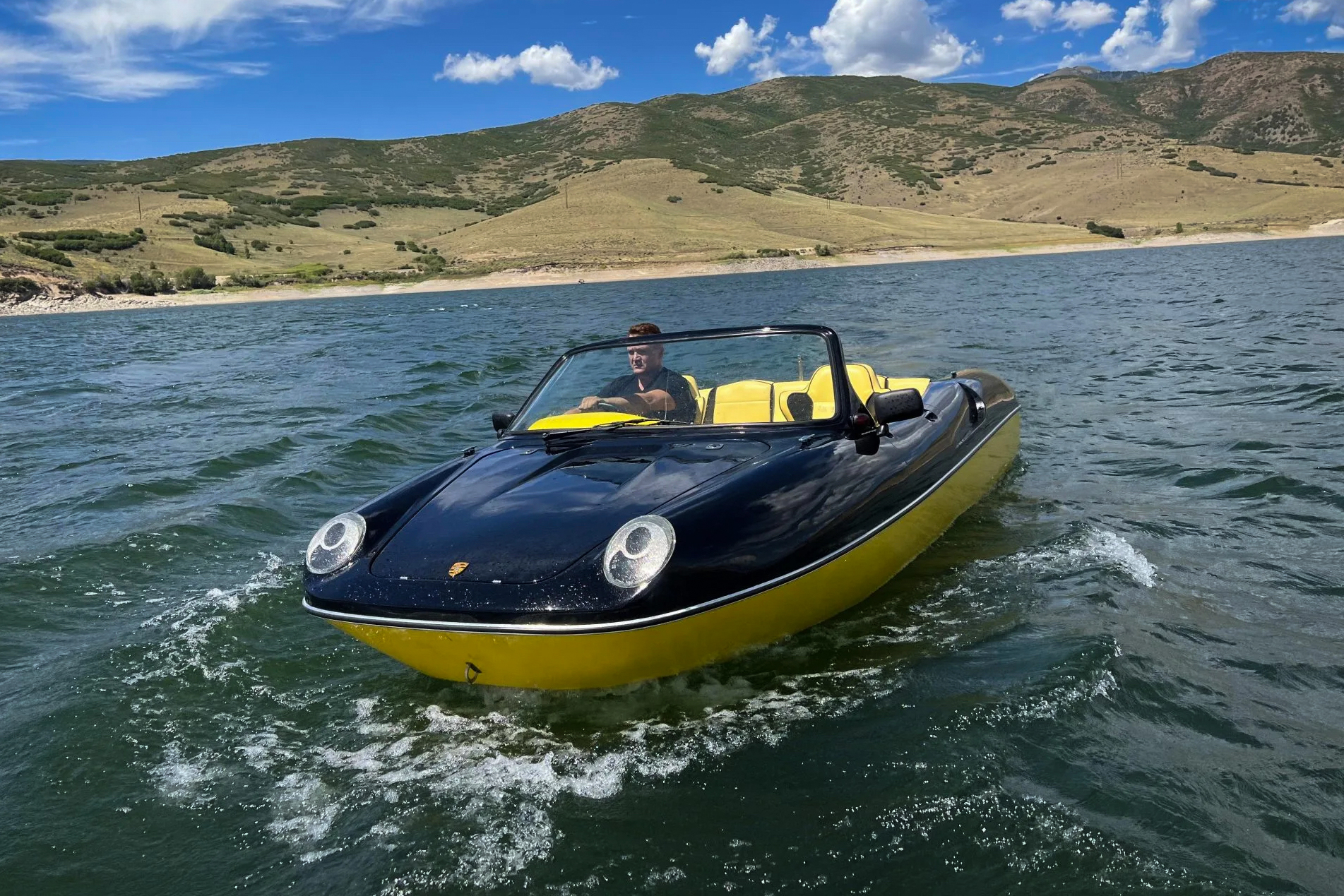 Rare, Porsche-themed speedboat crests $40K on BaT - Hagerty Media