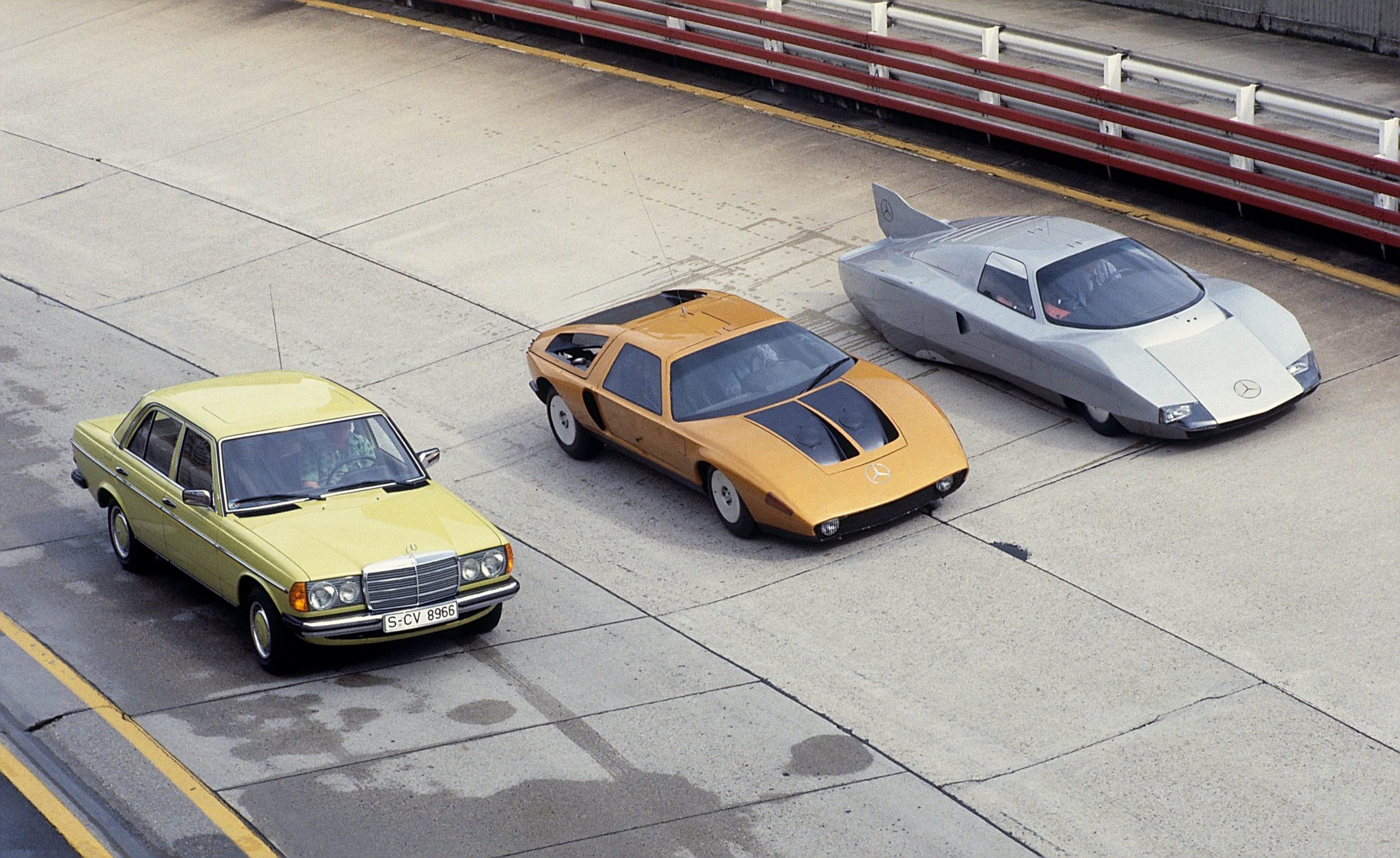 Riding in a 1970 Mercedes-Benz C111 is the ultimate historical tease ...