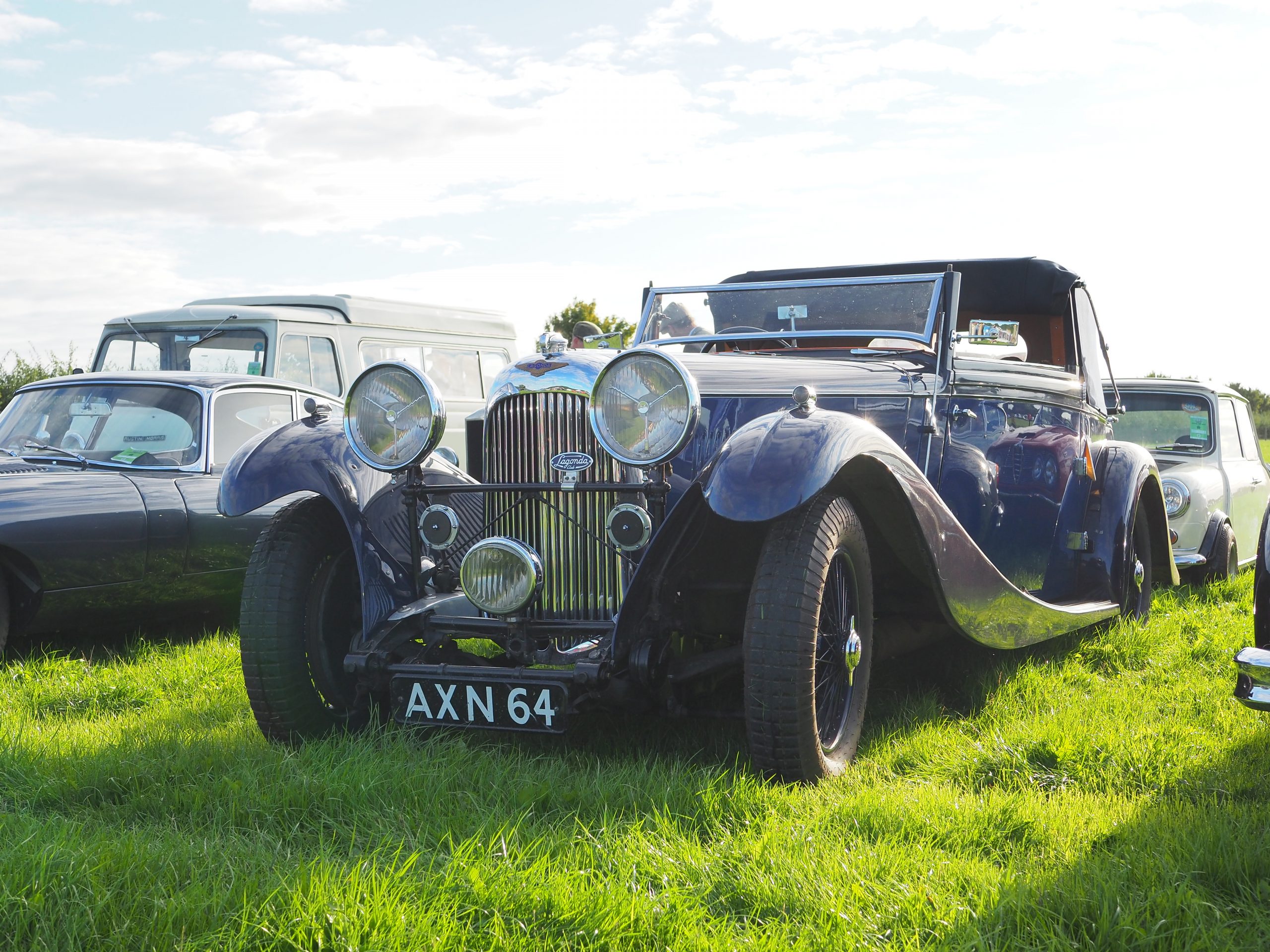 10 dropheads braving a British downpour at Goodwood Revival - Hagerty Media