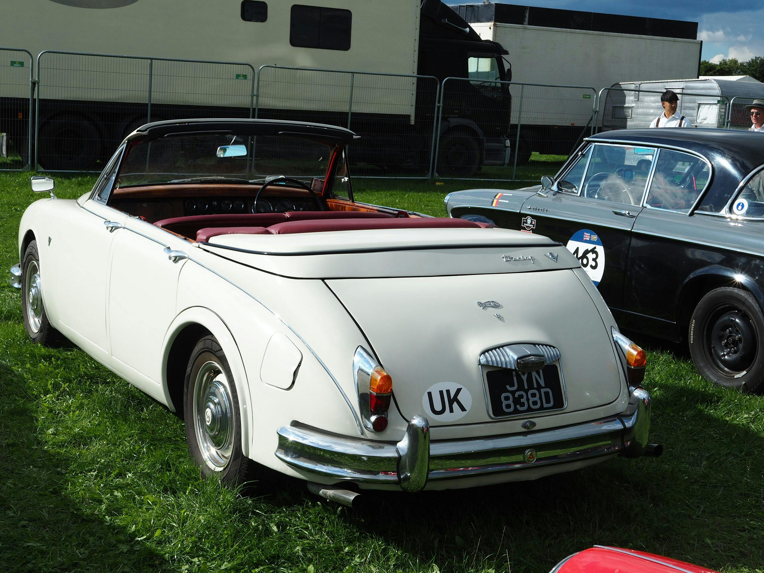 10 dropheads braving a British downpour at Goodwood Revival - Hagerty Media