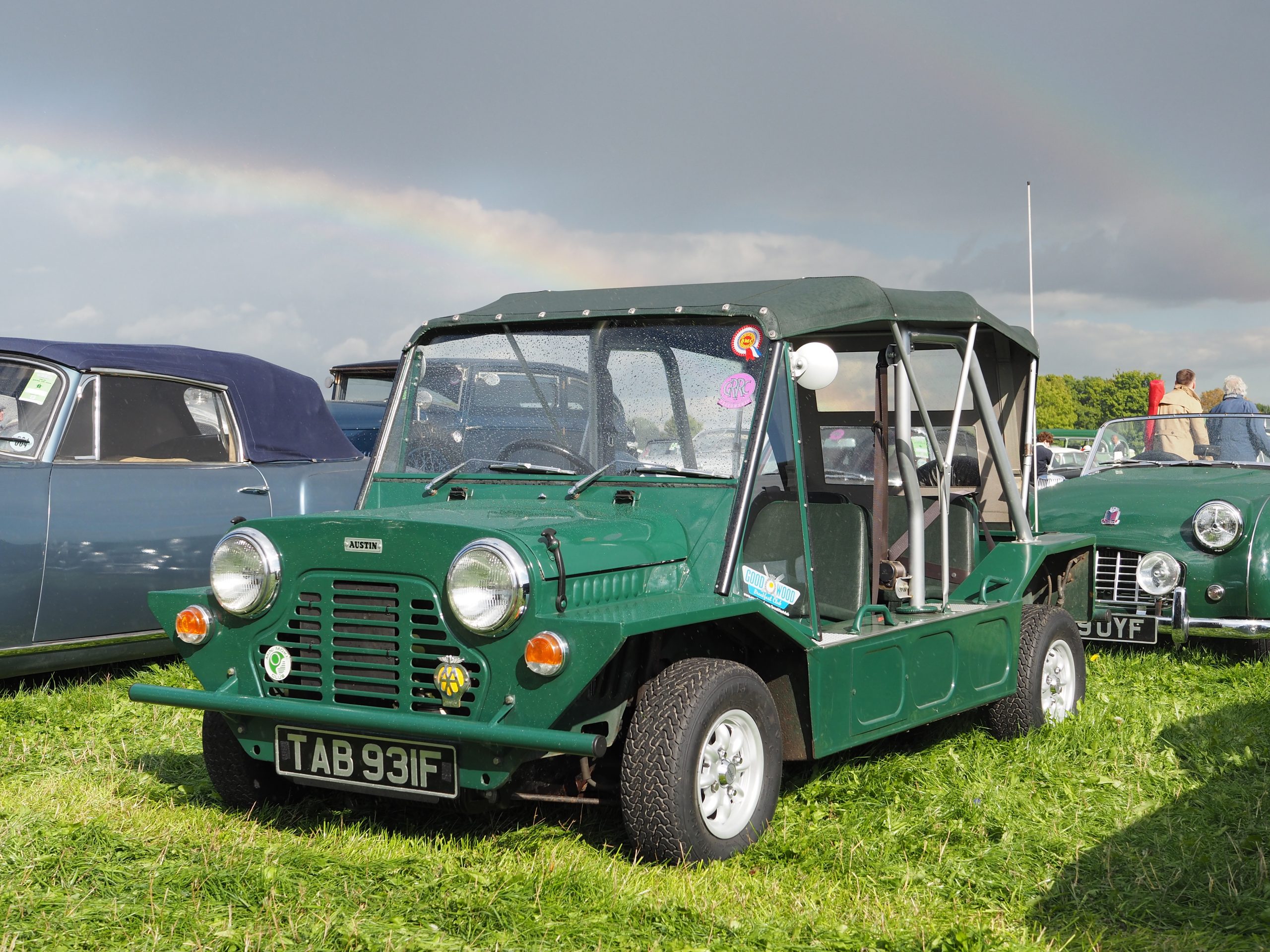 10 dropheads braving a British downpour at Goodwood Revival - Hagerty Media