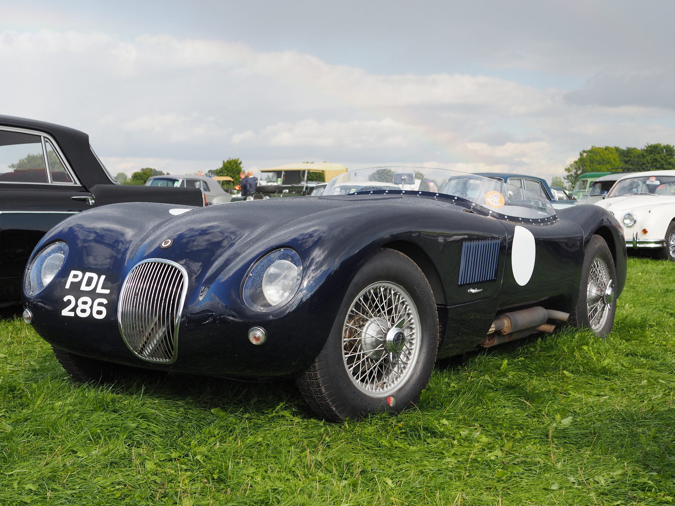 10 dropheads braving a British downpour at Goodwood Revival - Hagerty Media