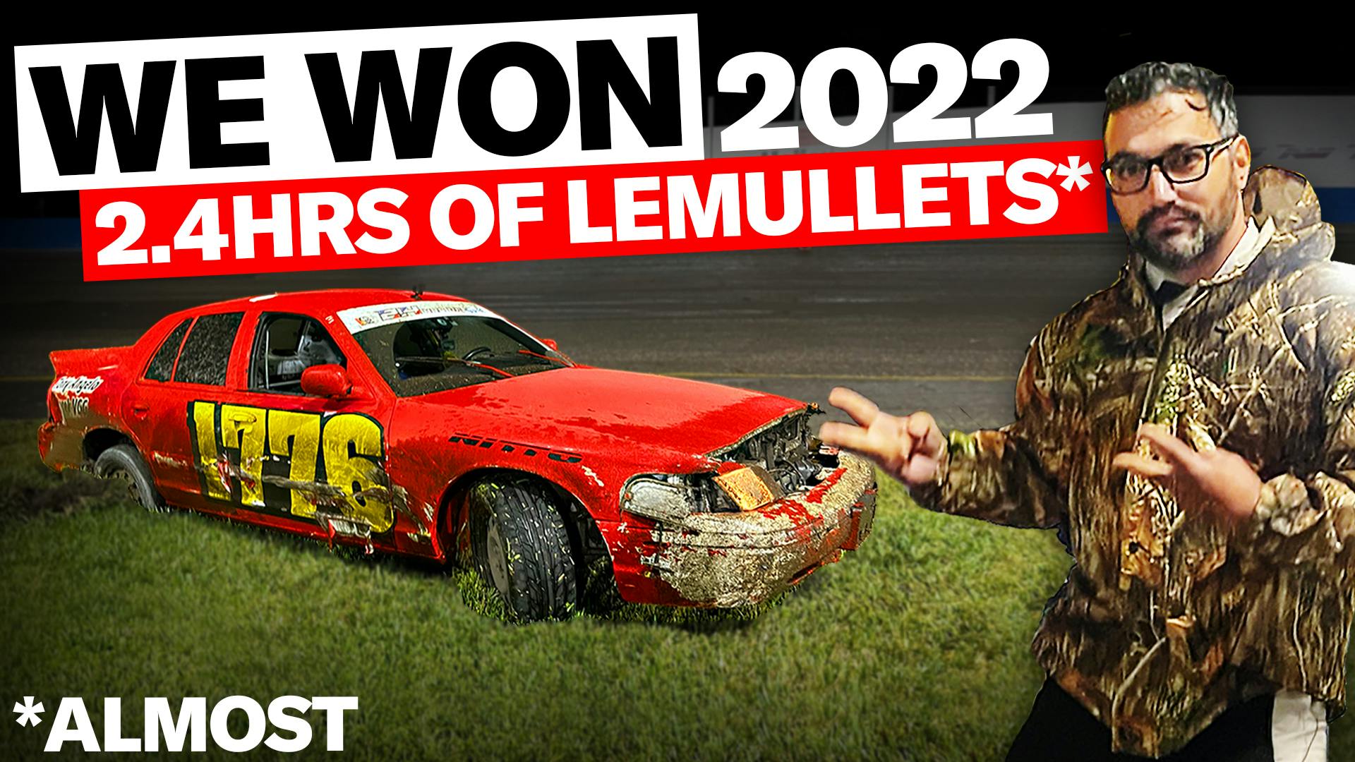 Total Disaster At Cleetus's 2.4 Hrs Of LeMullets Race | Tony Angelo's ...