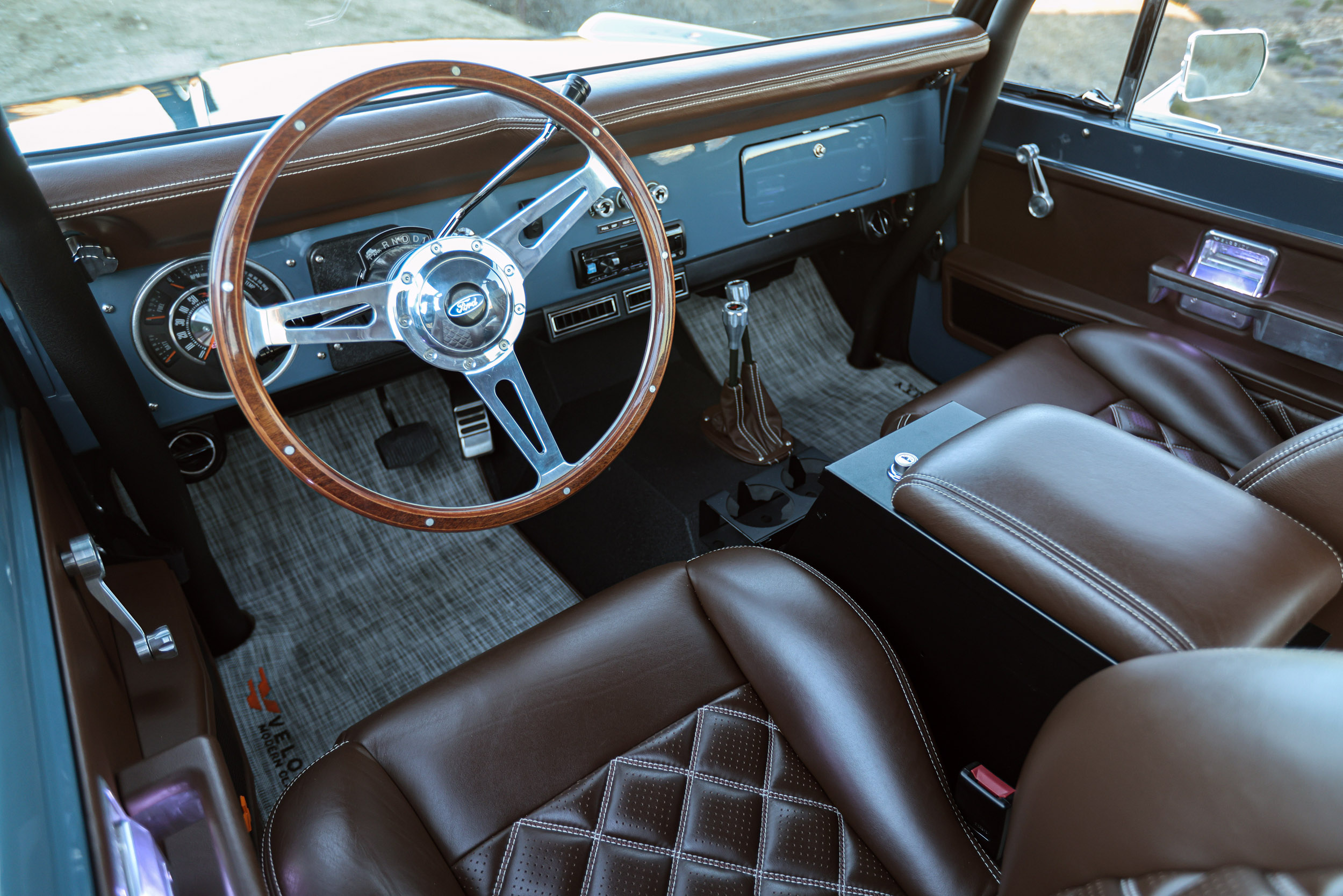 Velocity Modern Classics' modernized Bronco is still wild at heart ...