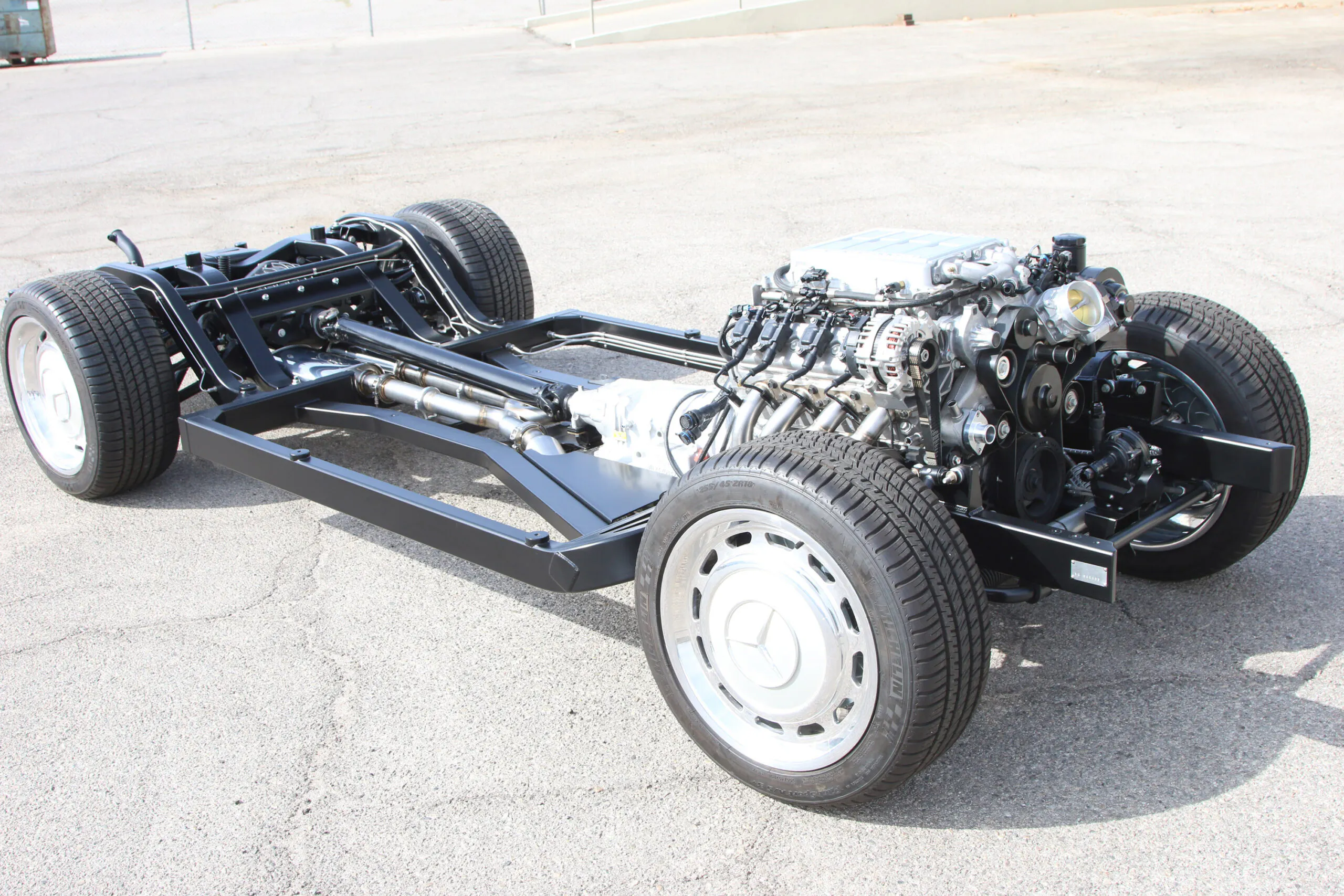 ICON’s LS-swapped 1970 Mercedes is a sun-baked sleeper - Hagerty Media
