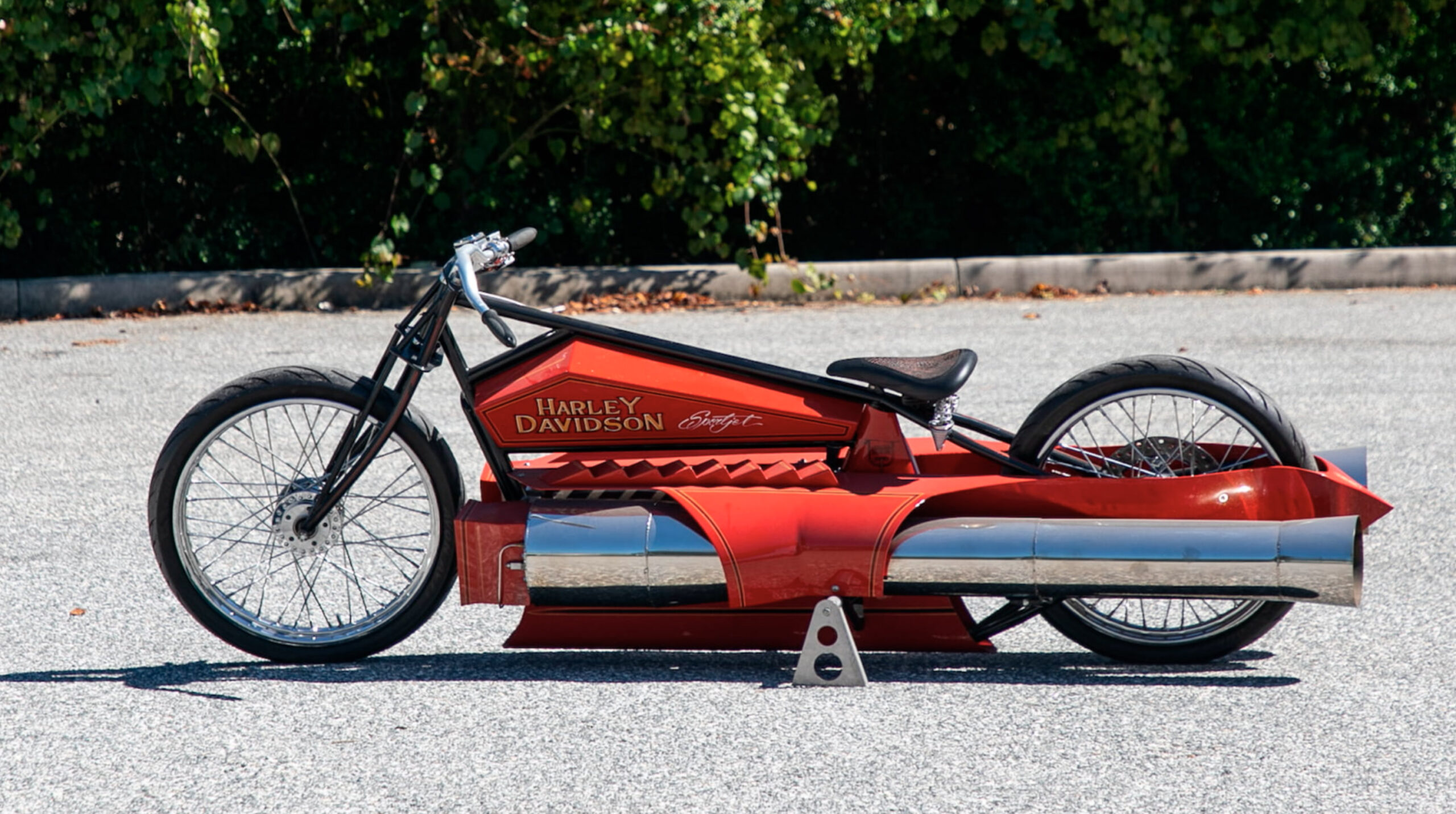 Embrace your inner Wile E. Coyote with this jet-powered motorcycle ...