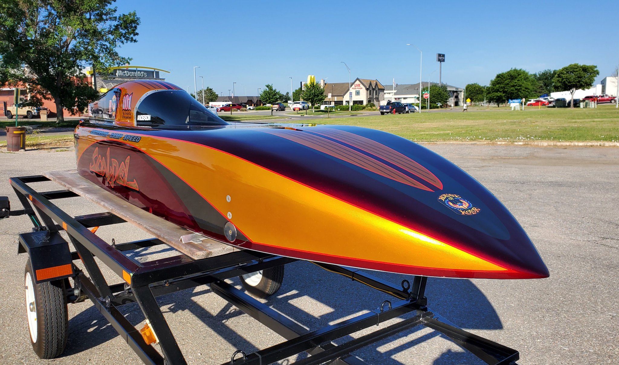 Homegrown: "Atomic Scalpel" tops 100 mph with gravity alone - Hagerty Media