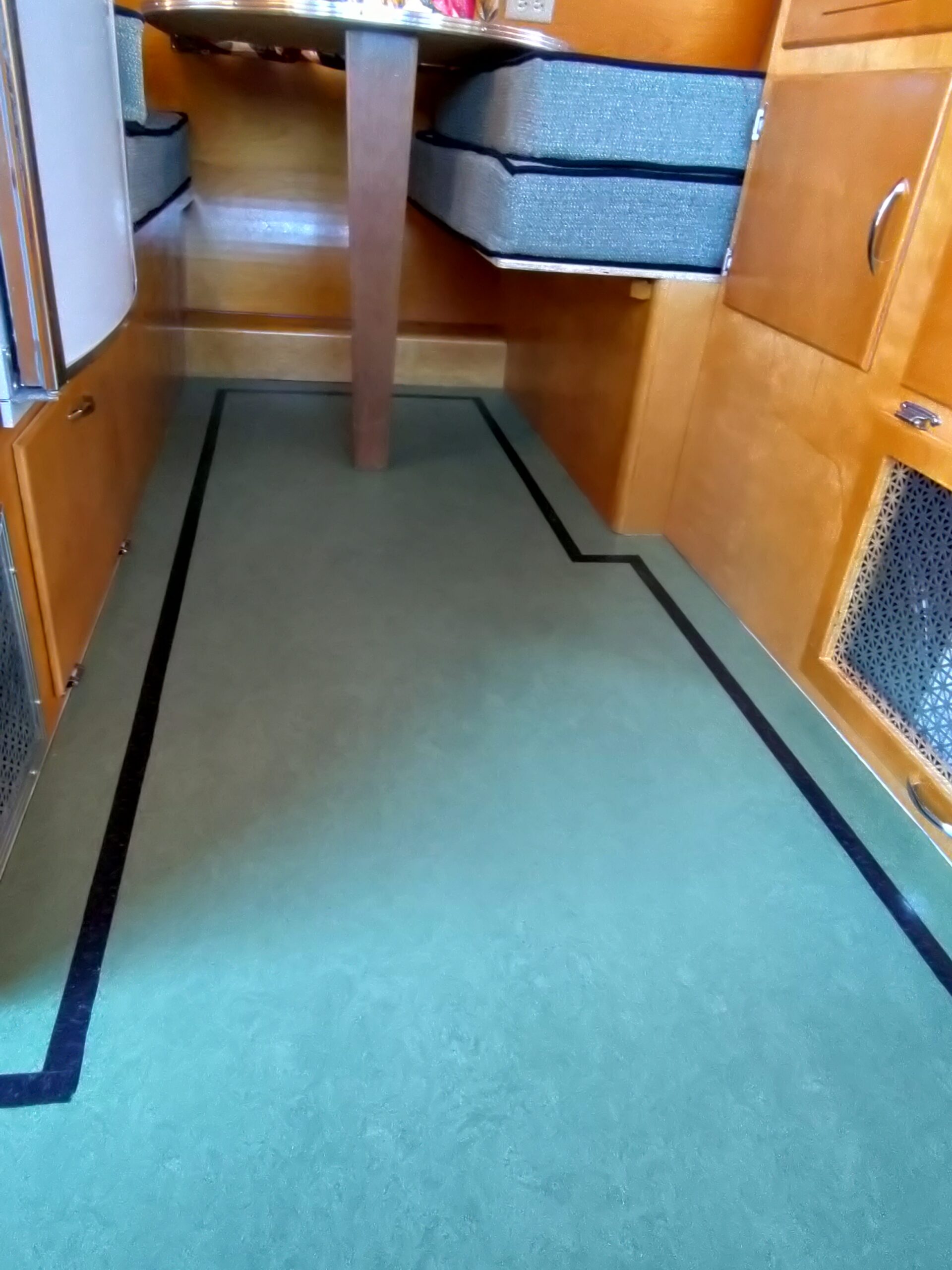 Restored ’50s Little Gem camper is ready to "rock and roll" at Barrett ...