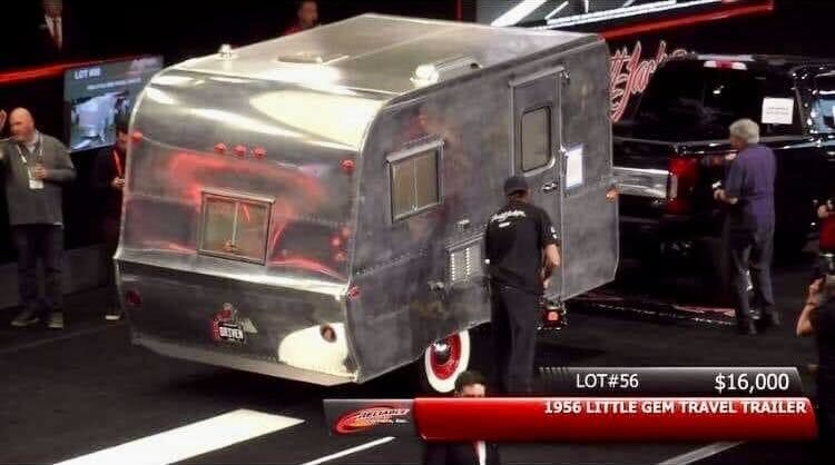 Restored ’50s Little Gem camper doesn’t strike gold at auction, but ...