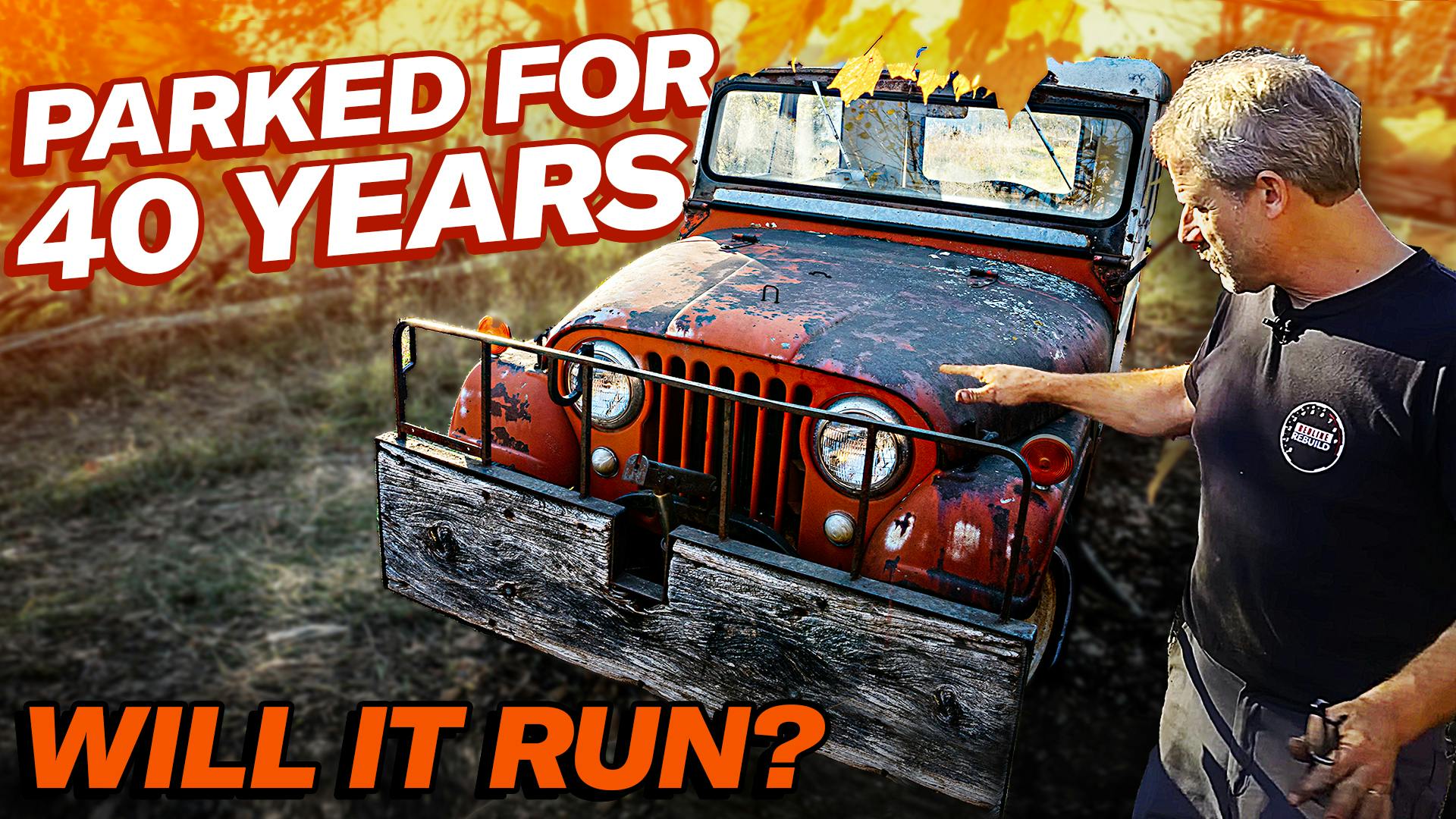 Rusty Jeep CJ-5 Parked For 40 Years! | Will It Run? - Hagerty Media