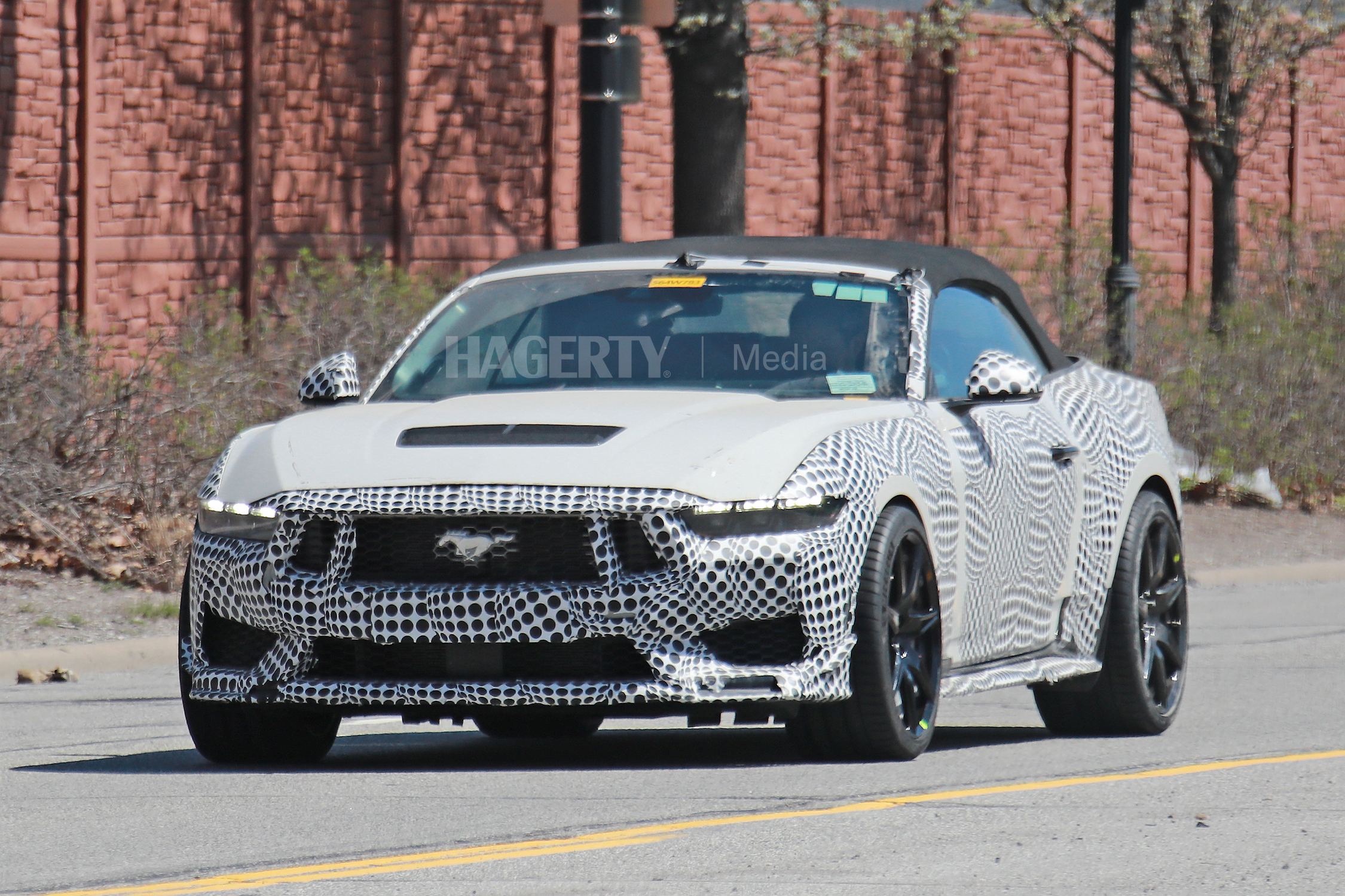 Is this droptop Mustang mule the next Shelby GT500? - Hagerty Media
