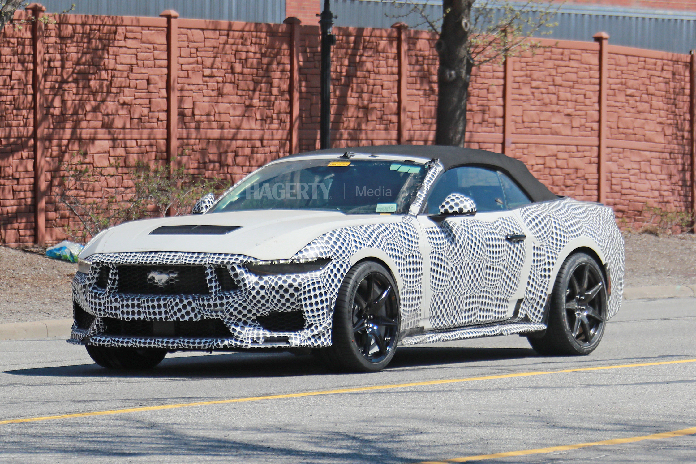 Is this droptop Mustang mule the next Shelby GT500? - Hagerty Media