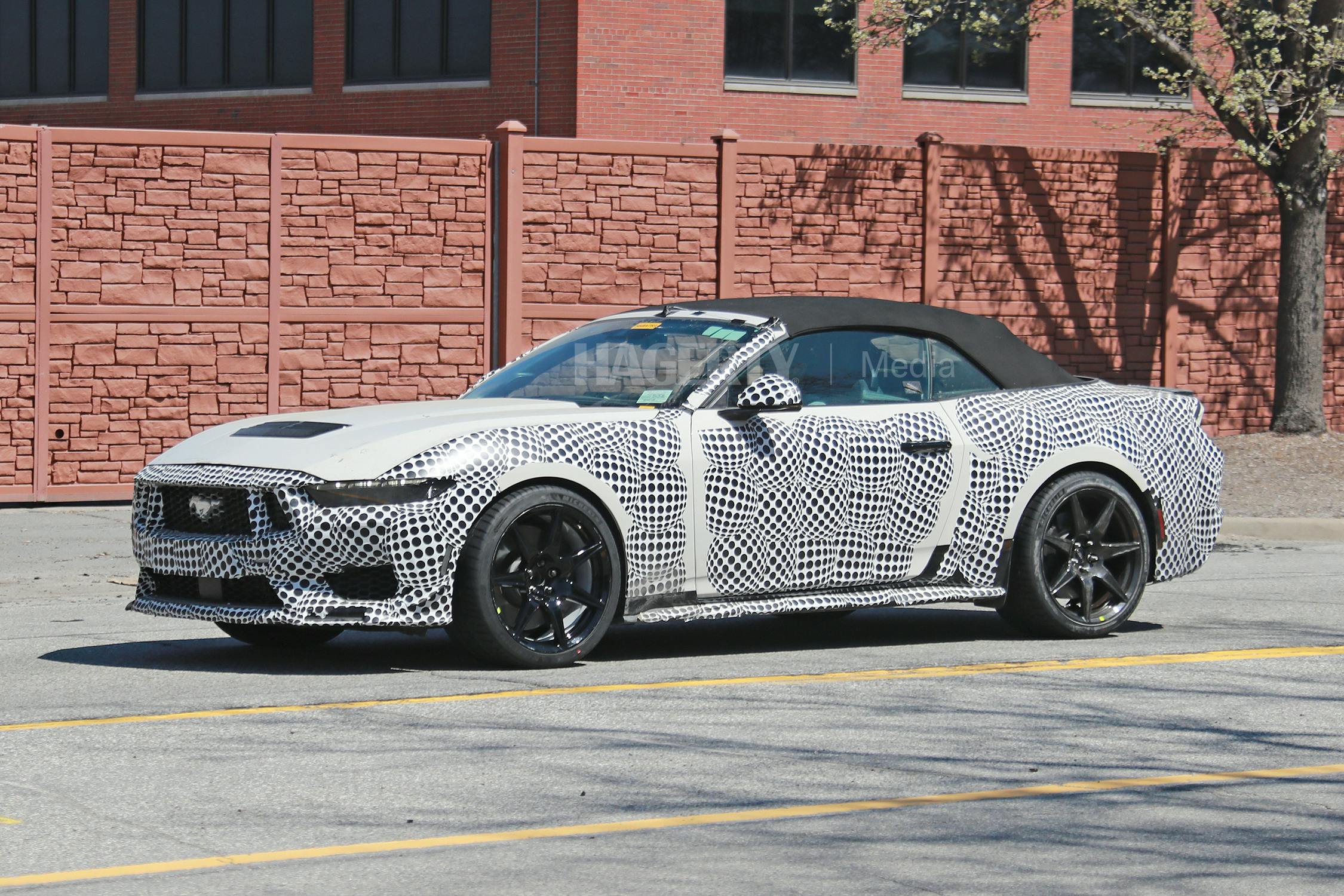 Is this droptop Mustang mule the next Shelby GT500? - Hagerty Media
