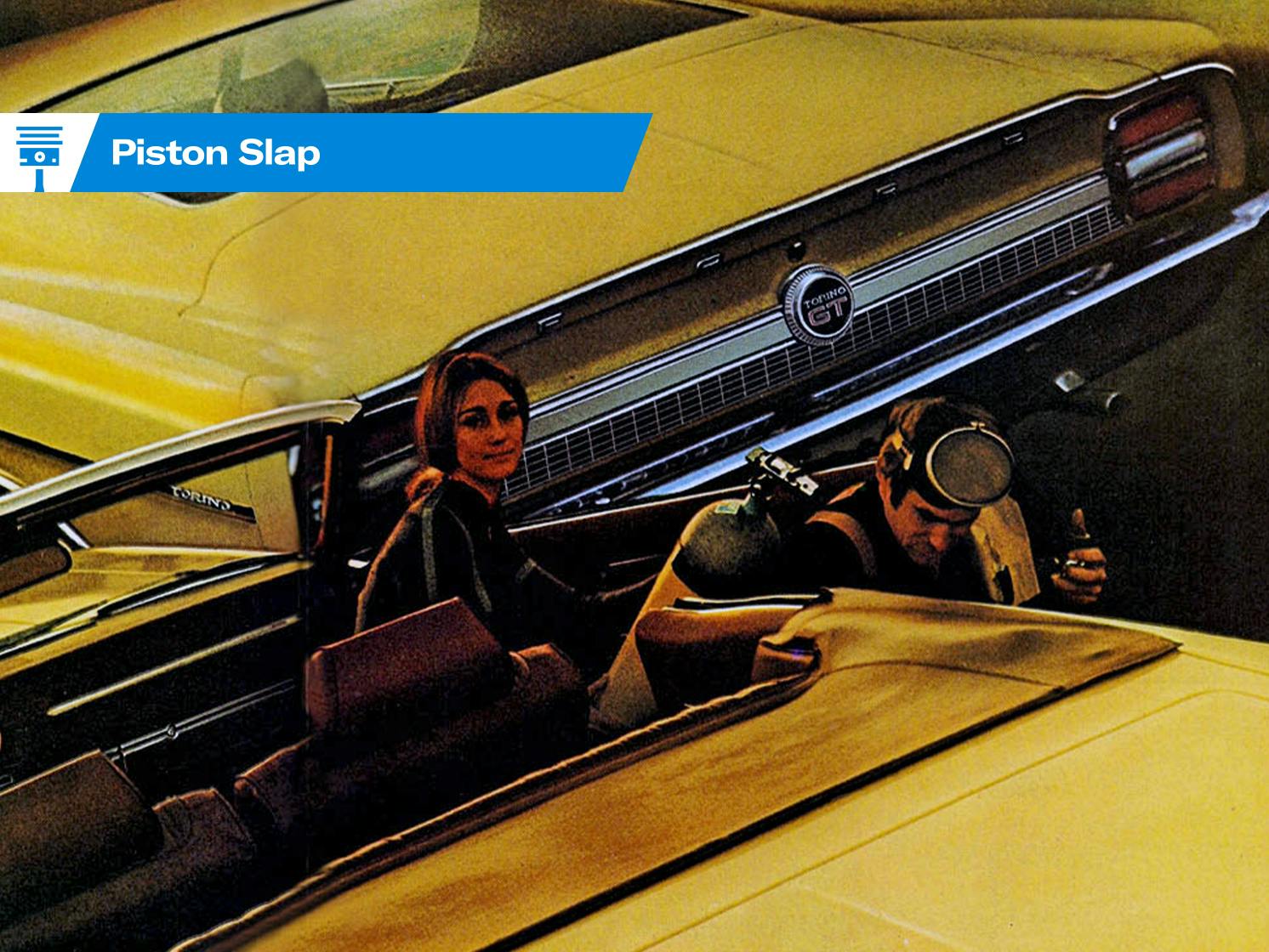 Piston Slap: Booting a Torino in a snap ... without snaps? - Hagerty Media