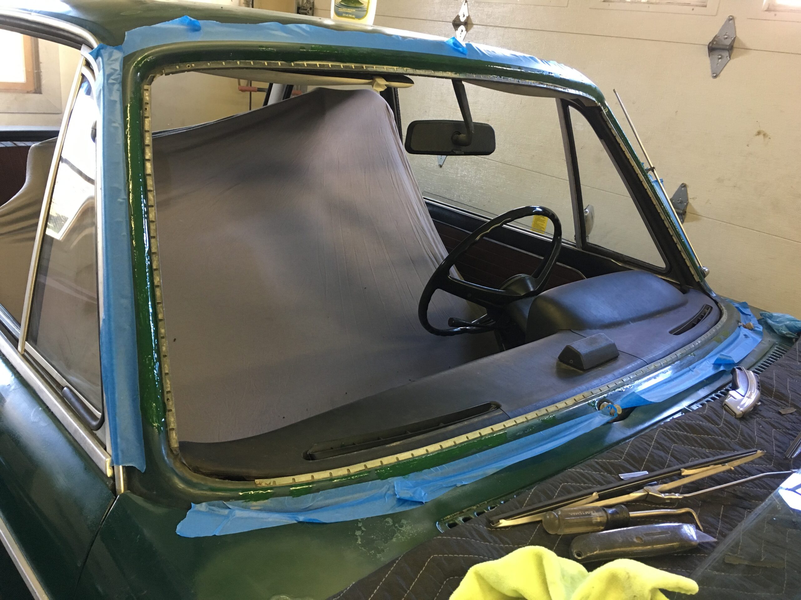 Windshield replacement in a vintage car (Part 1) - Hagerty Media