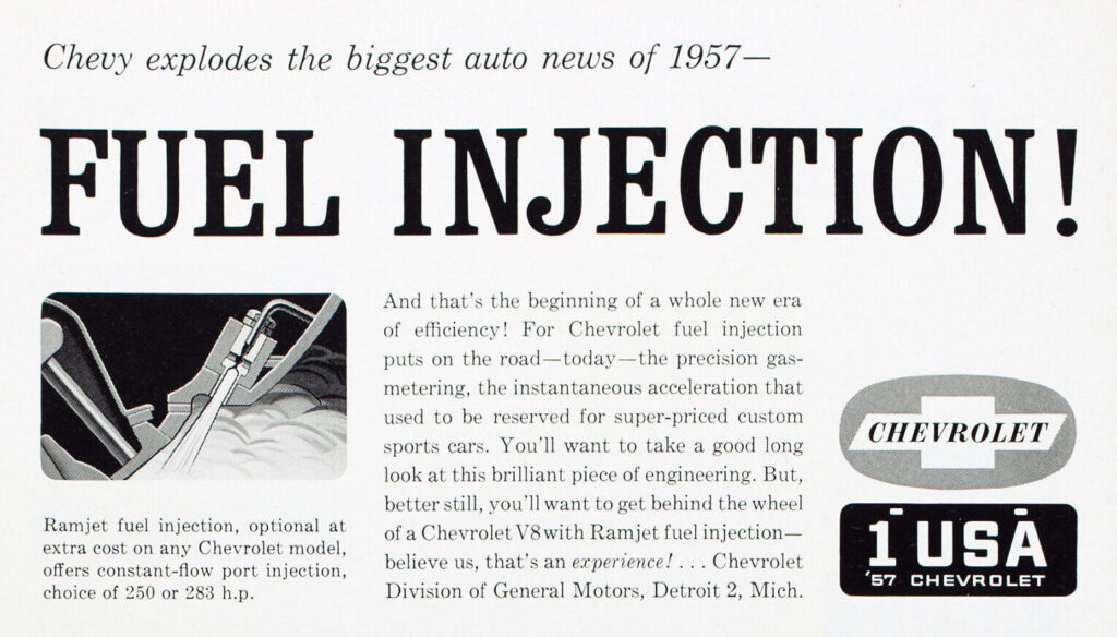 Rochester Ramjet fuel injection altered the automotive landscape in ...